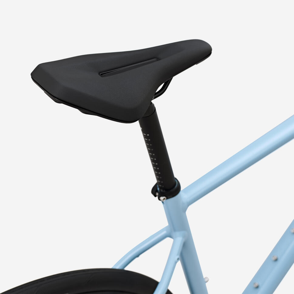 Road Bike EDR AF - Microshift Sword 2x10v - Light Blue | Decathlon