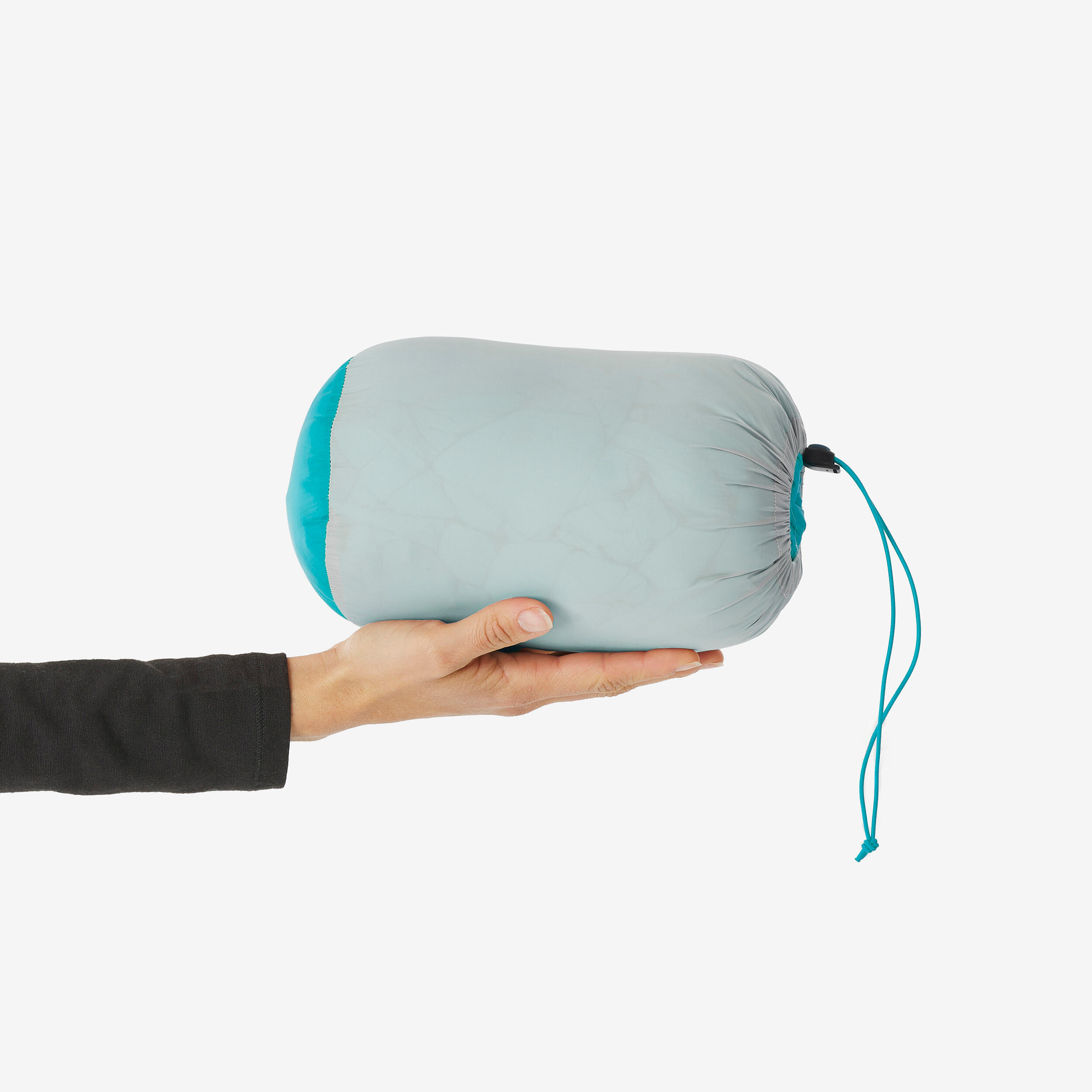 Women’s Down Winter Jacket - MT 500 - ash blue - Simond - Decathlon