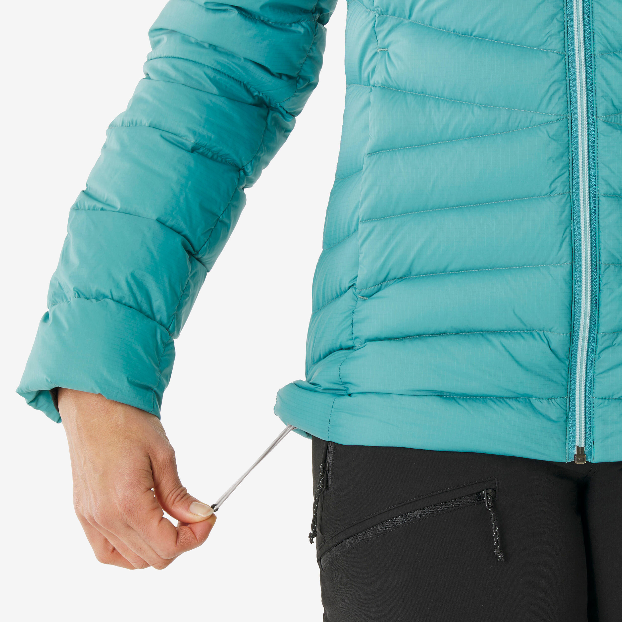 Women’s Down Winter Jacket - MT 500 - ash blue - Simond - Decathlon