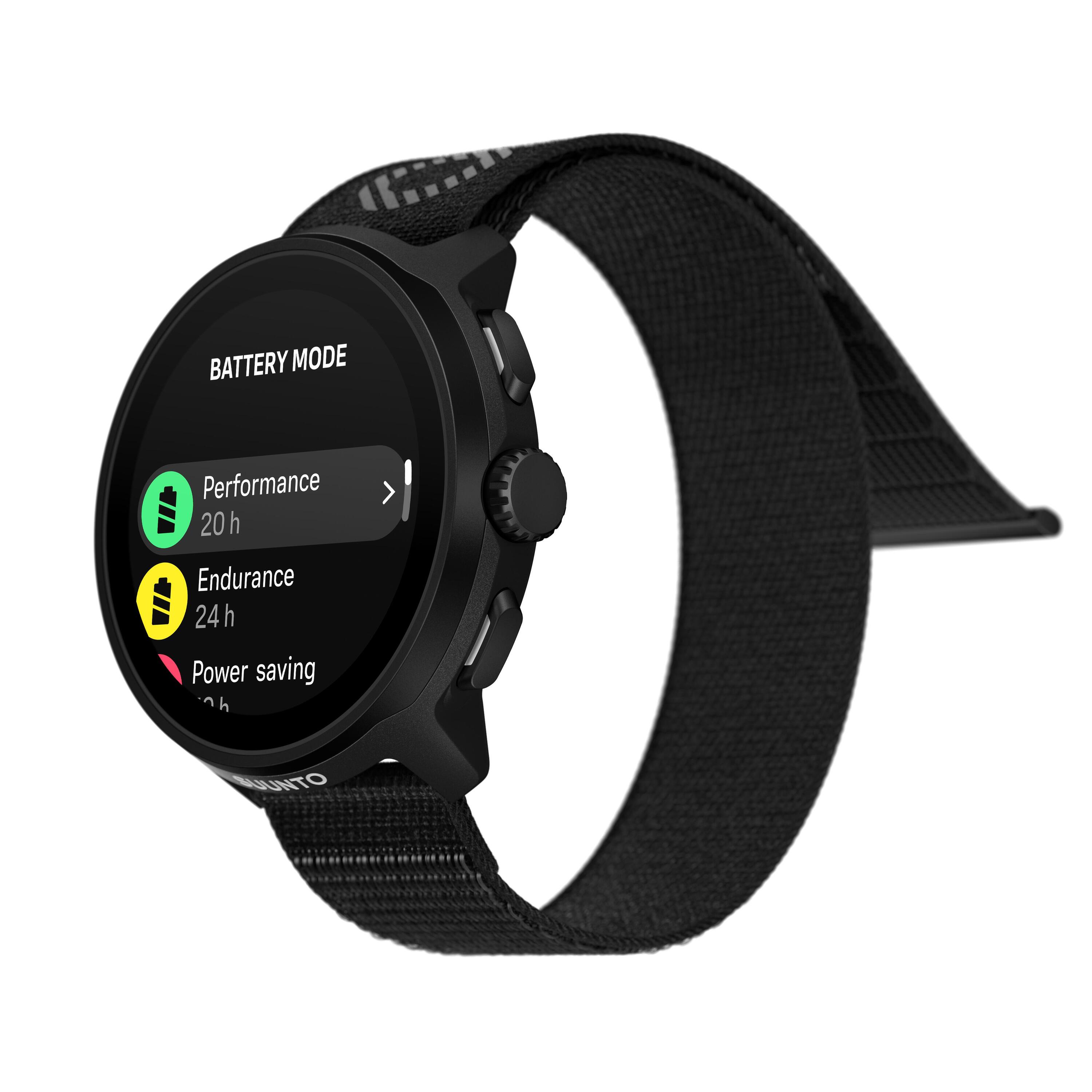Smartwatch GPS Desporto e Corrida SUUNTO RUN All Black | Decathlon