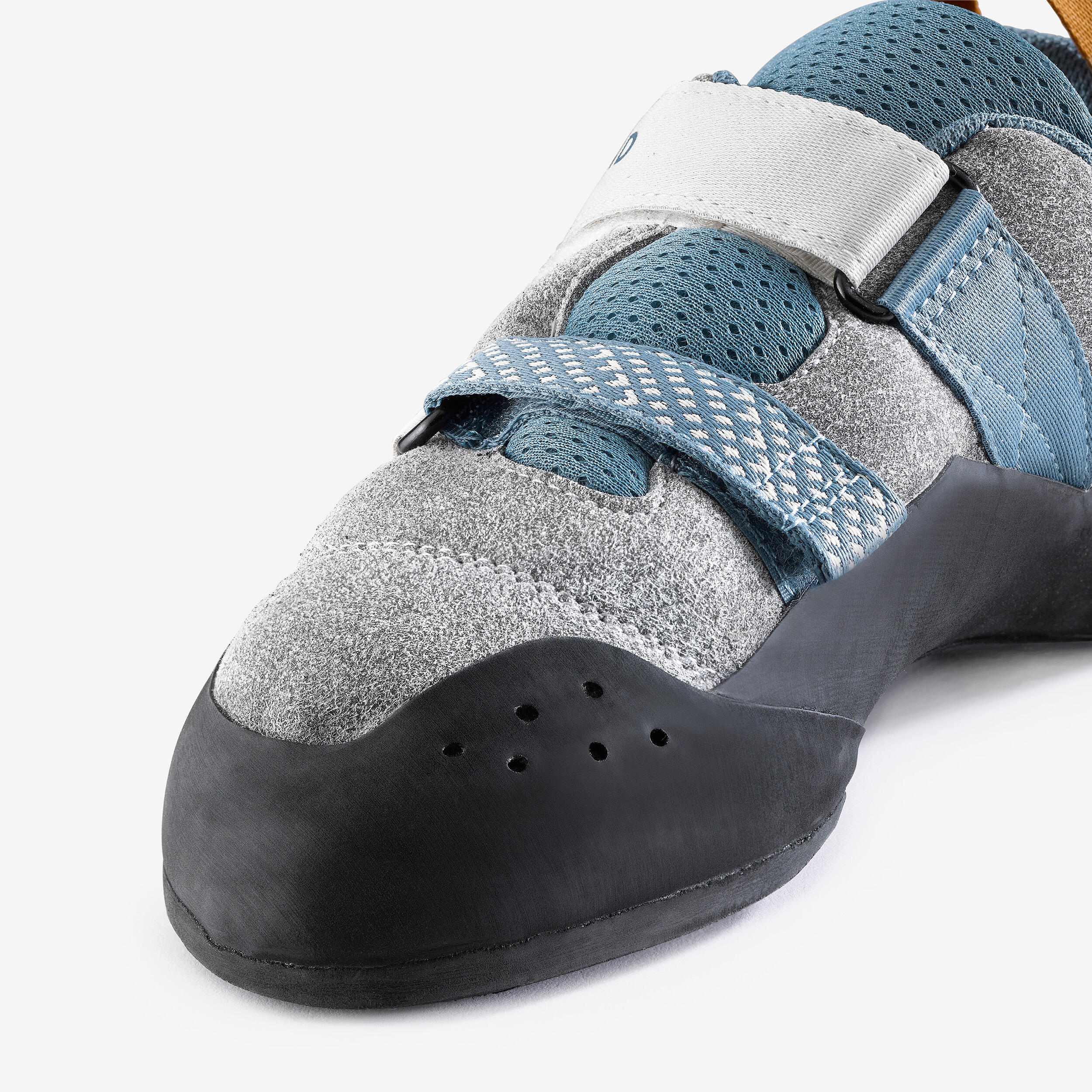 Climbing Shoes - Klimb V2 - Comet grey, Storm Blue, Golden brown ...