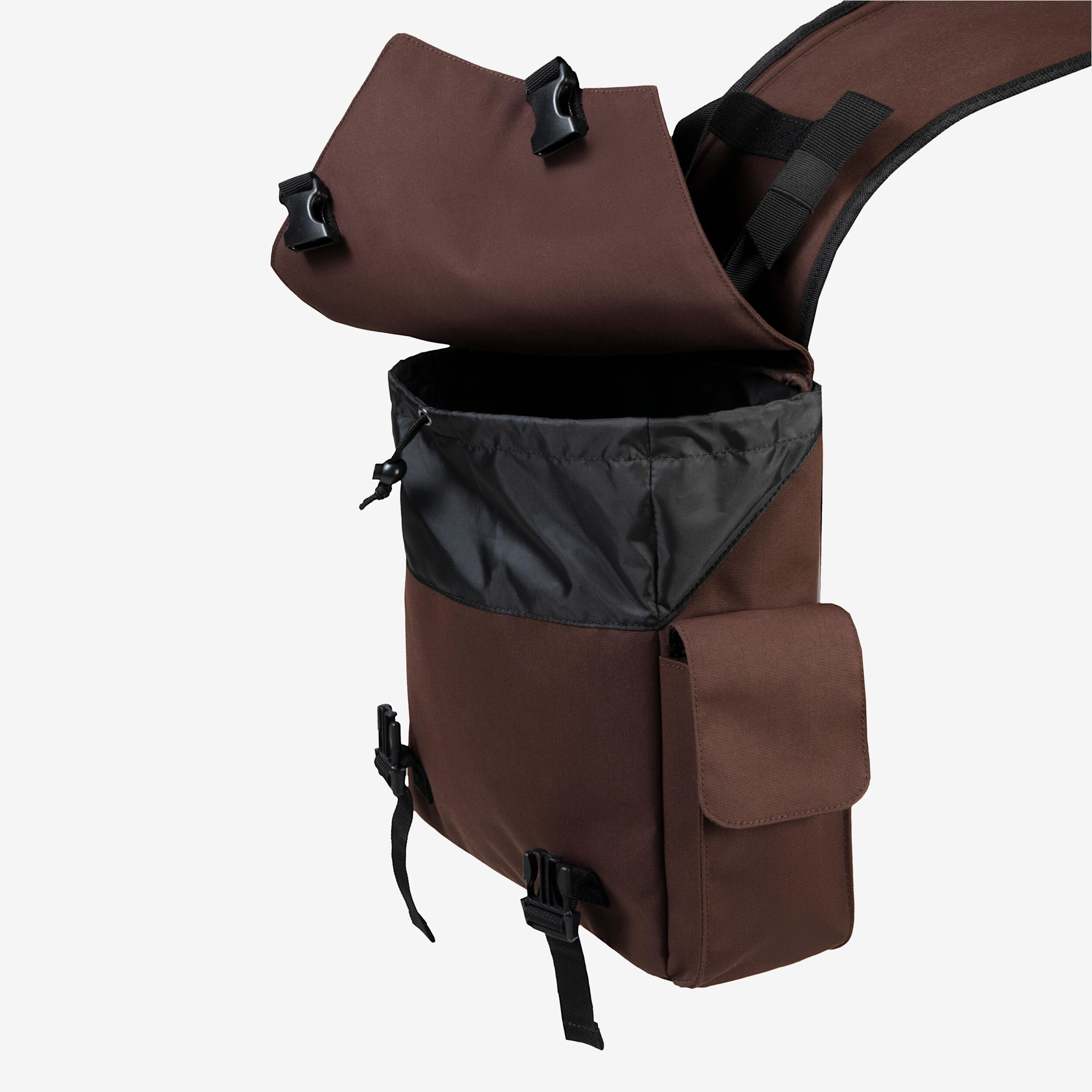 Horse Riding Hacking Saddle Bags Sentier - Brown FOUGANZA | Decathlon