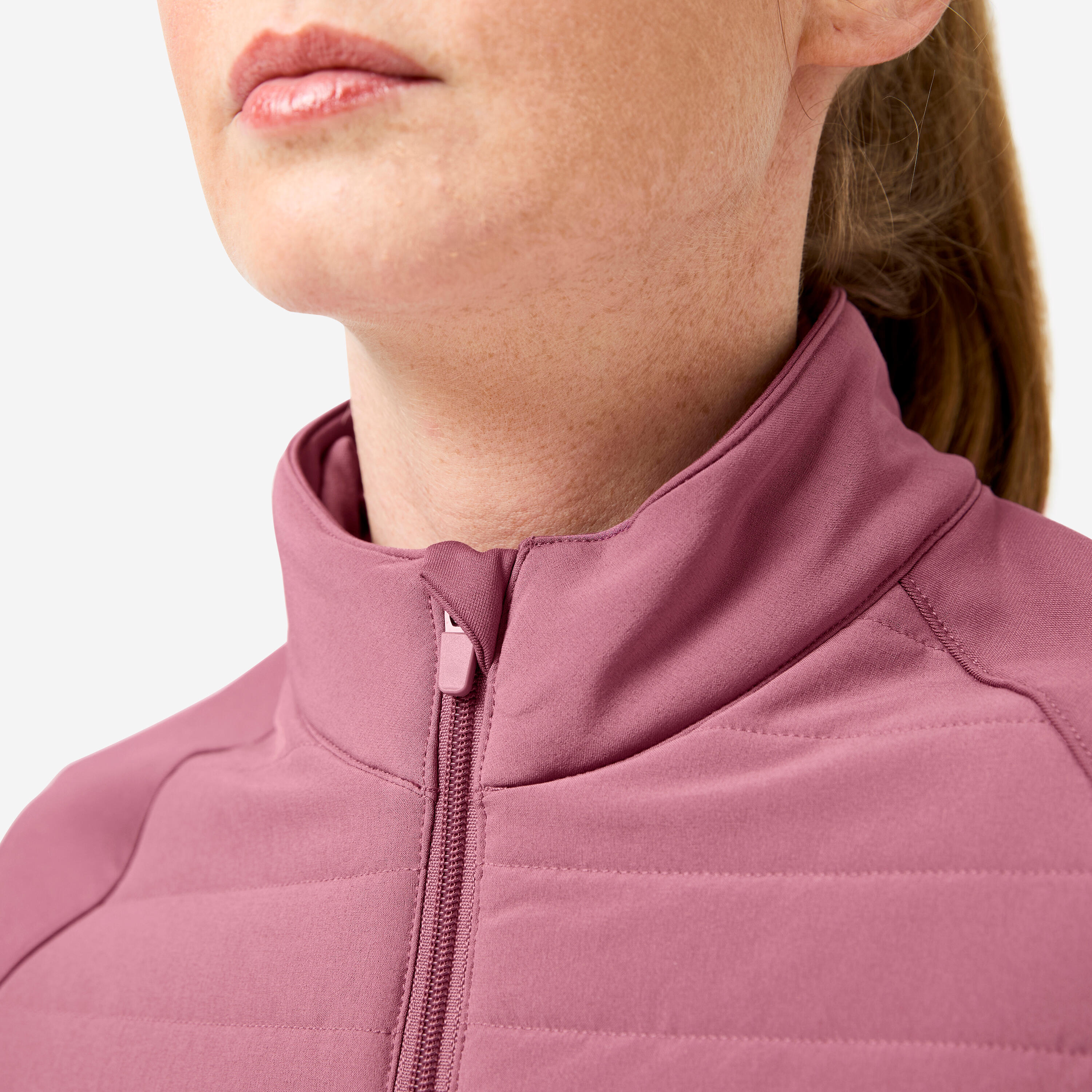 Women’s golf winter jacket, CW500 dark pink - Decathlon