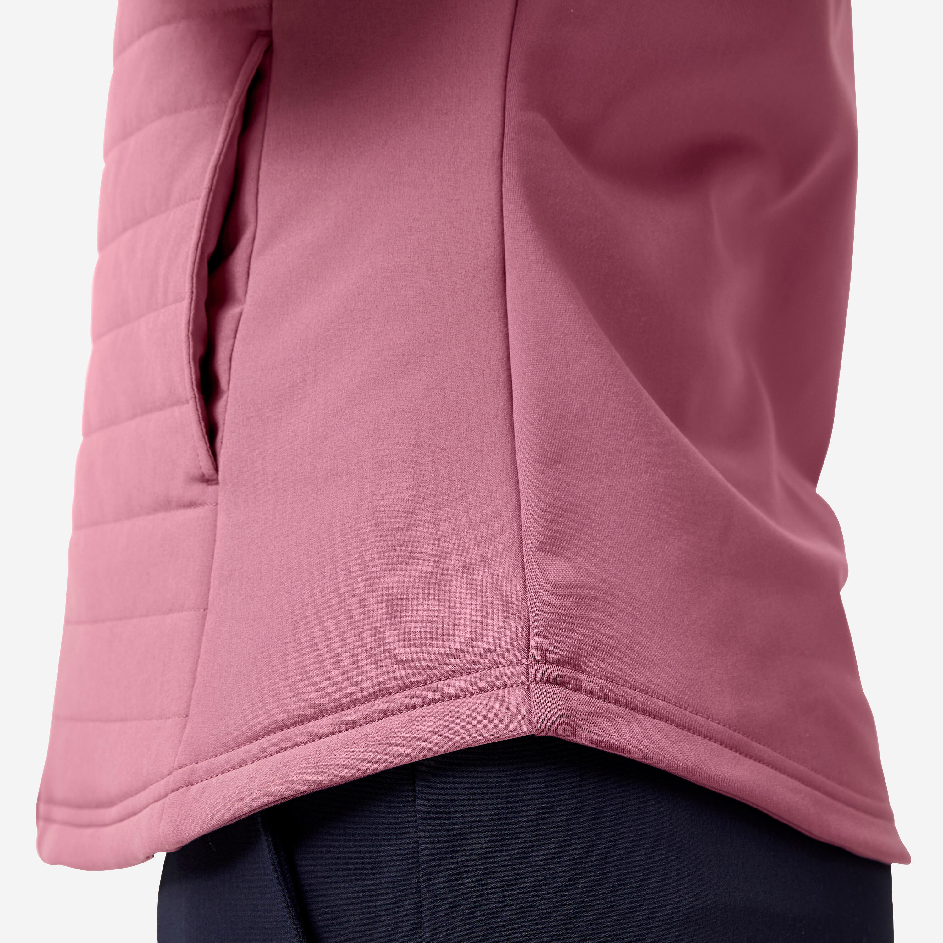 Women’s golf winter jacket, CW500 dark pink | Decathlon