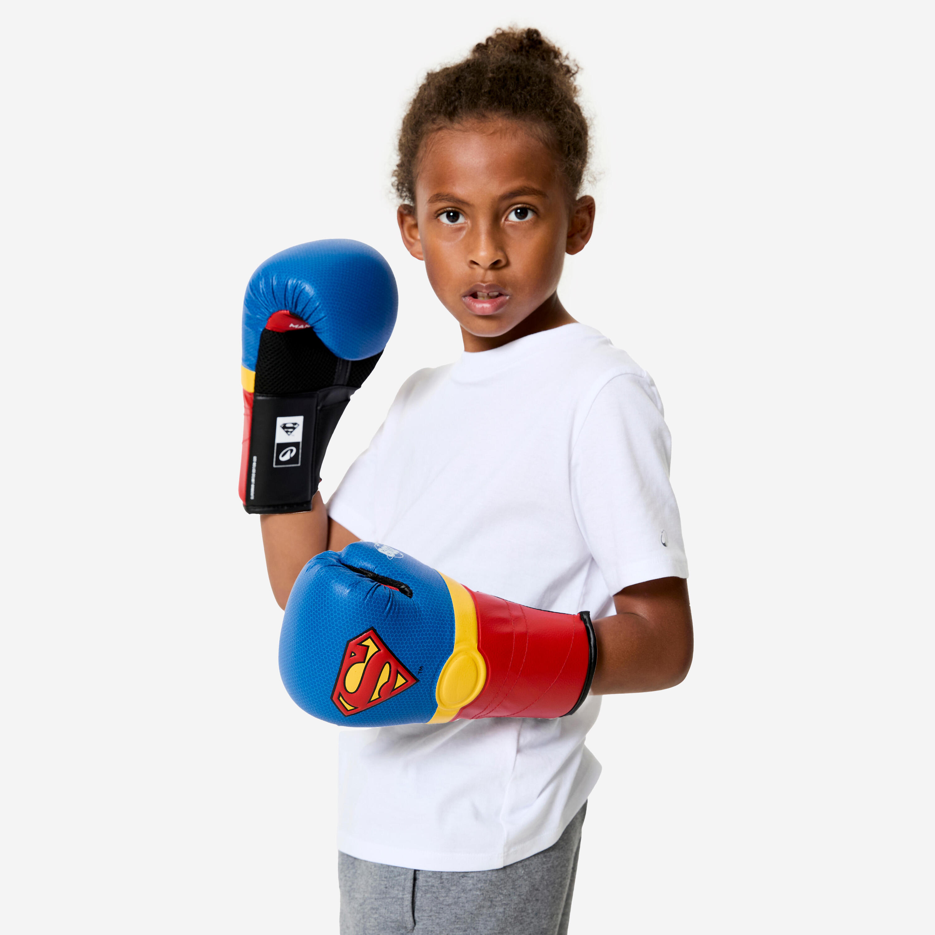 Kids' Boxing Gloves Superman DOMYOS | Decathlon