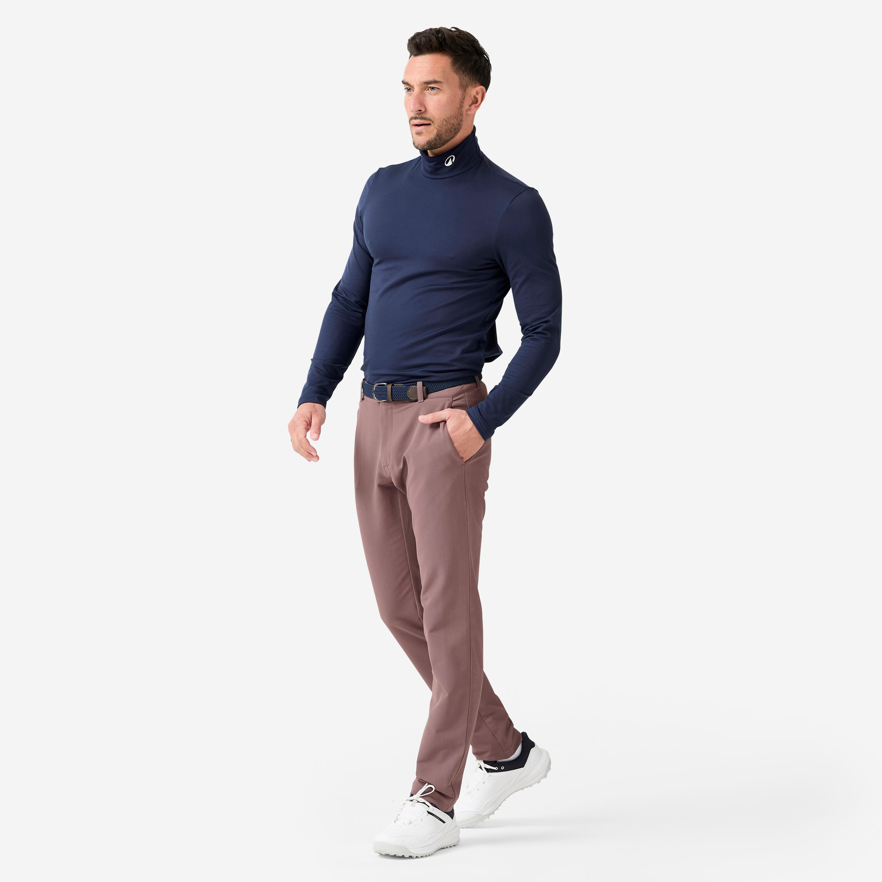 Golfbroek voor heren CW500 winter bruin | Decathlon