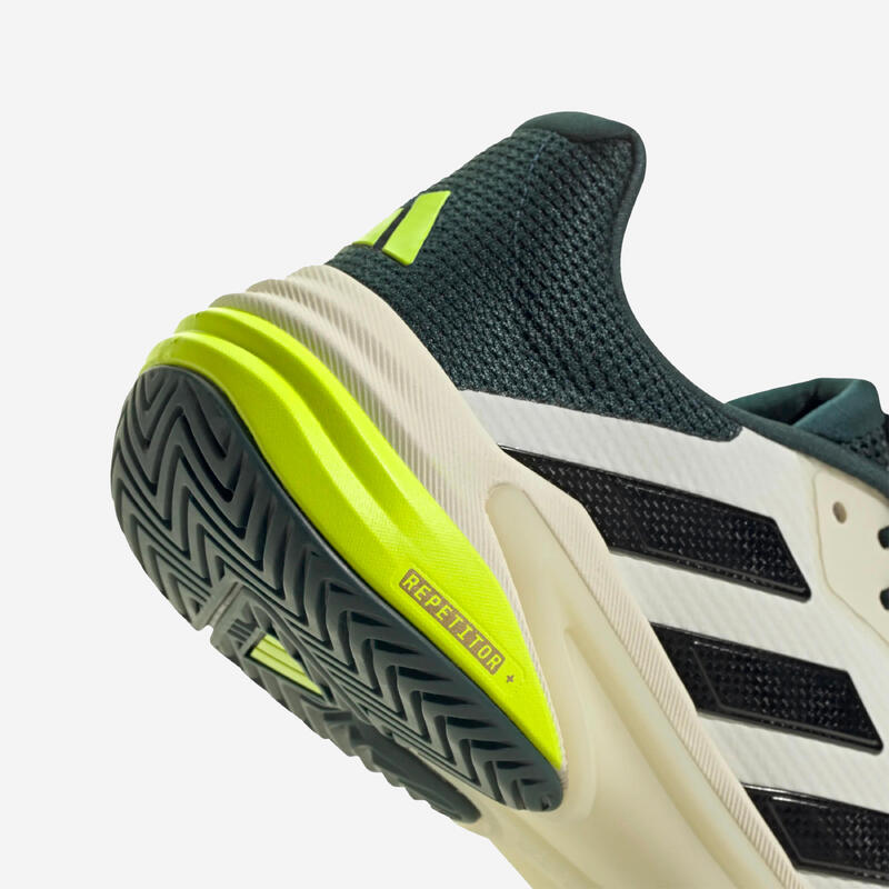 Chaussures de tennis multicourt homme - adidas Barricade 13 blanc cassé ...