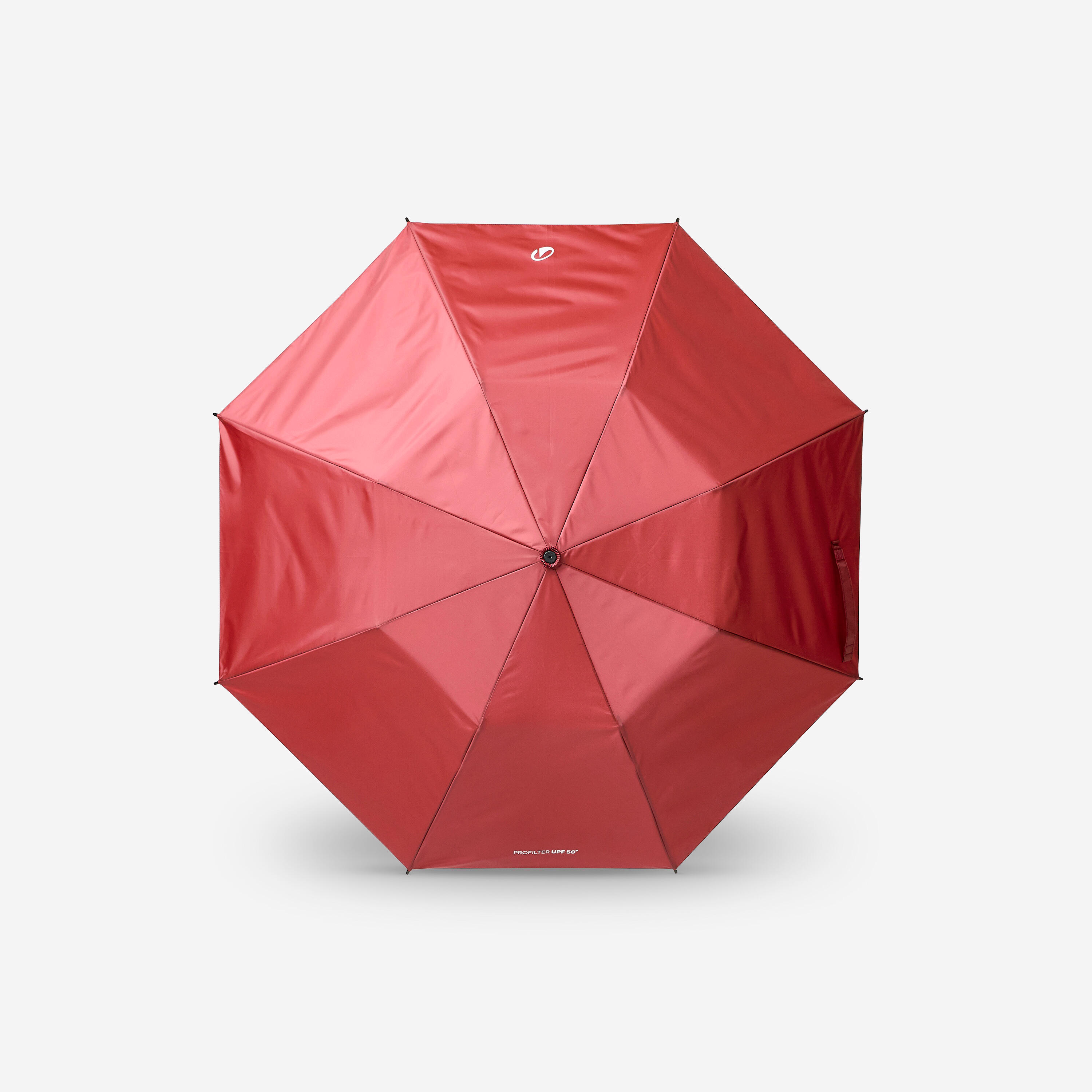 Small Umbrella - ProFilter Red - burgundy red - Inesis - Decathlon