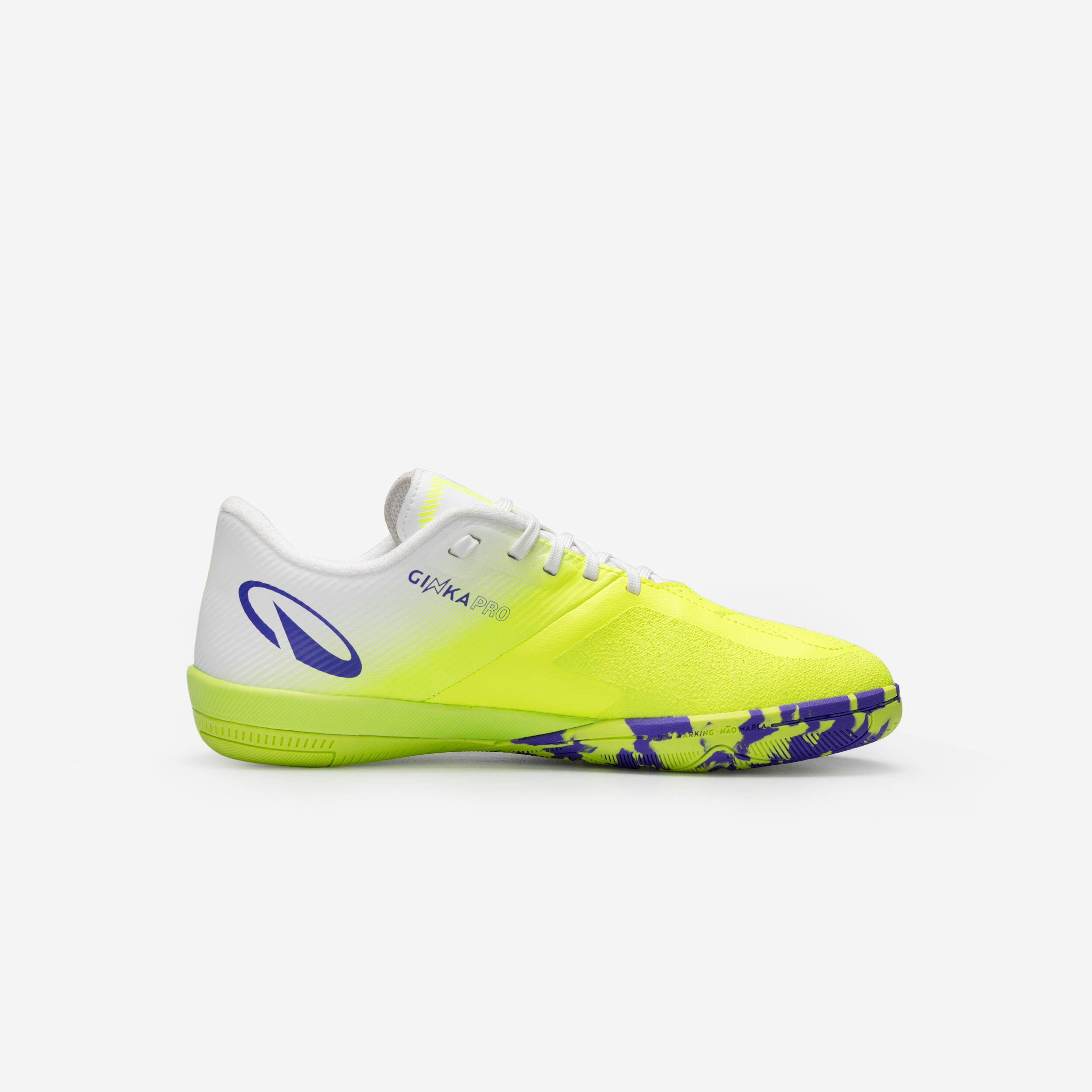 Kids' Futsal Shoes Ginka Pro JR - Yellow - Decathlon