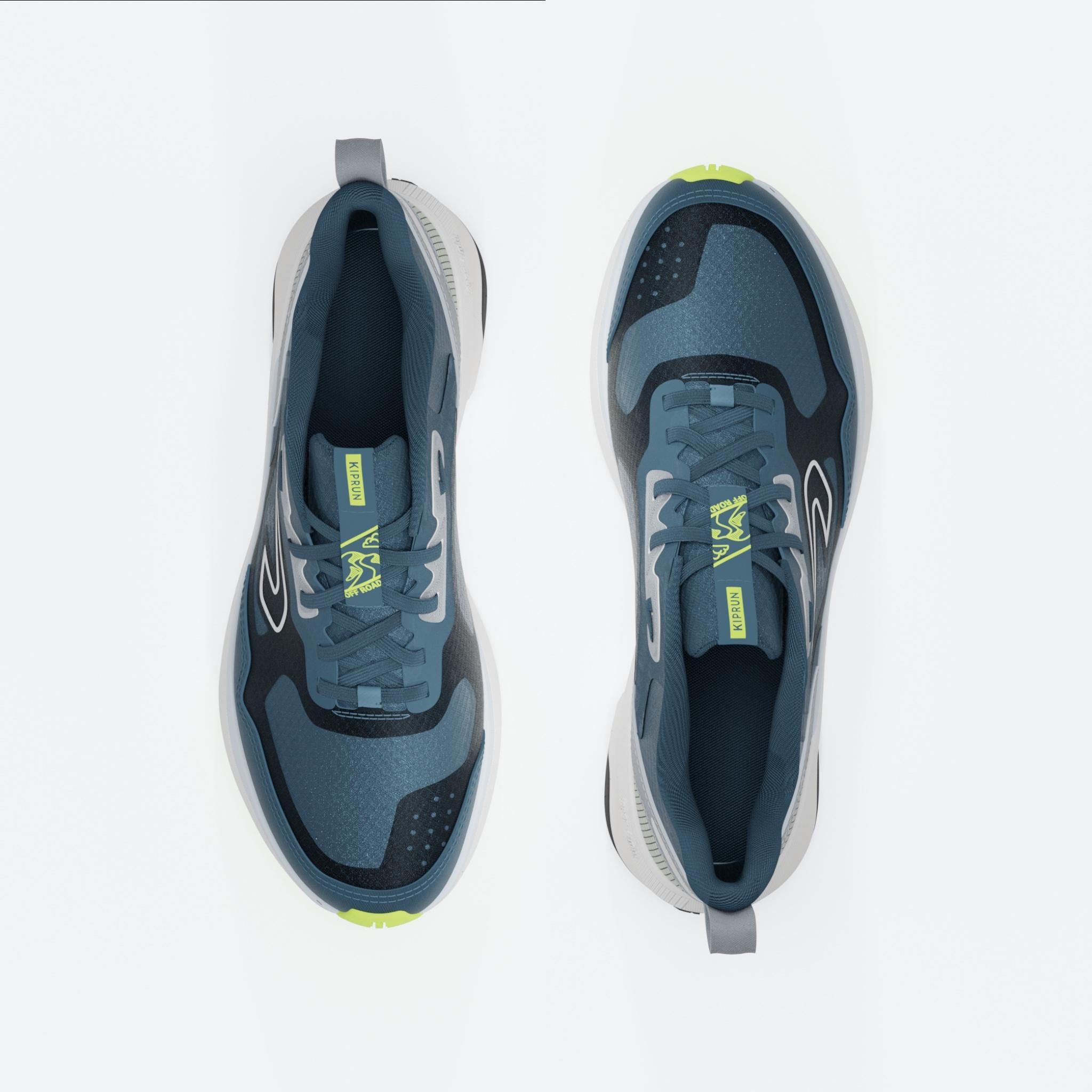 Tenis de running y trail azules para hombre Kiprun JF 190 Grip - Decathlon