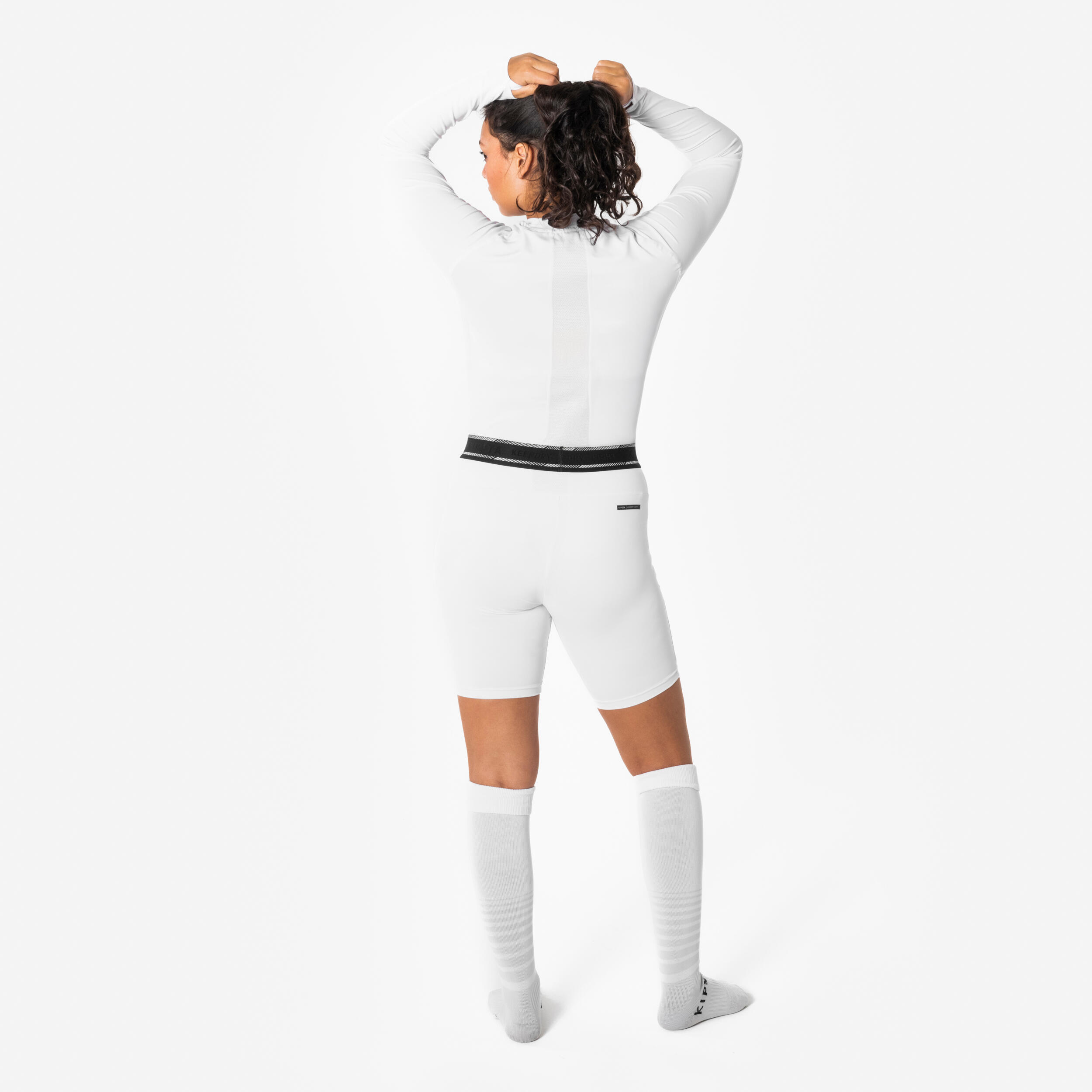 Unisex Football Base Layer Keepdry Light - White - Decathlon