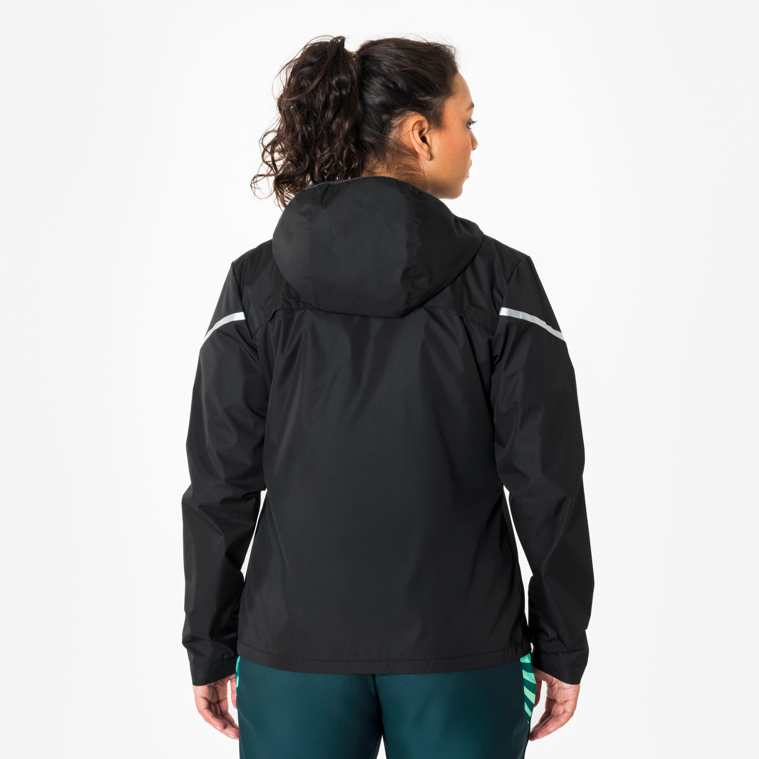 Women's Rainproof Jacket Viralto - Black KIPSTA | Decathlon