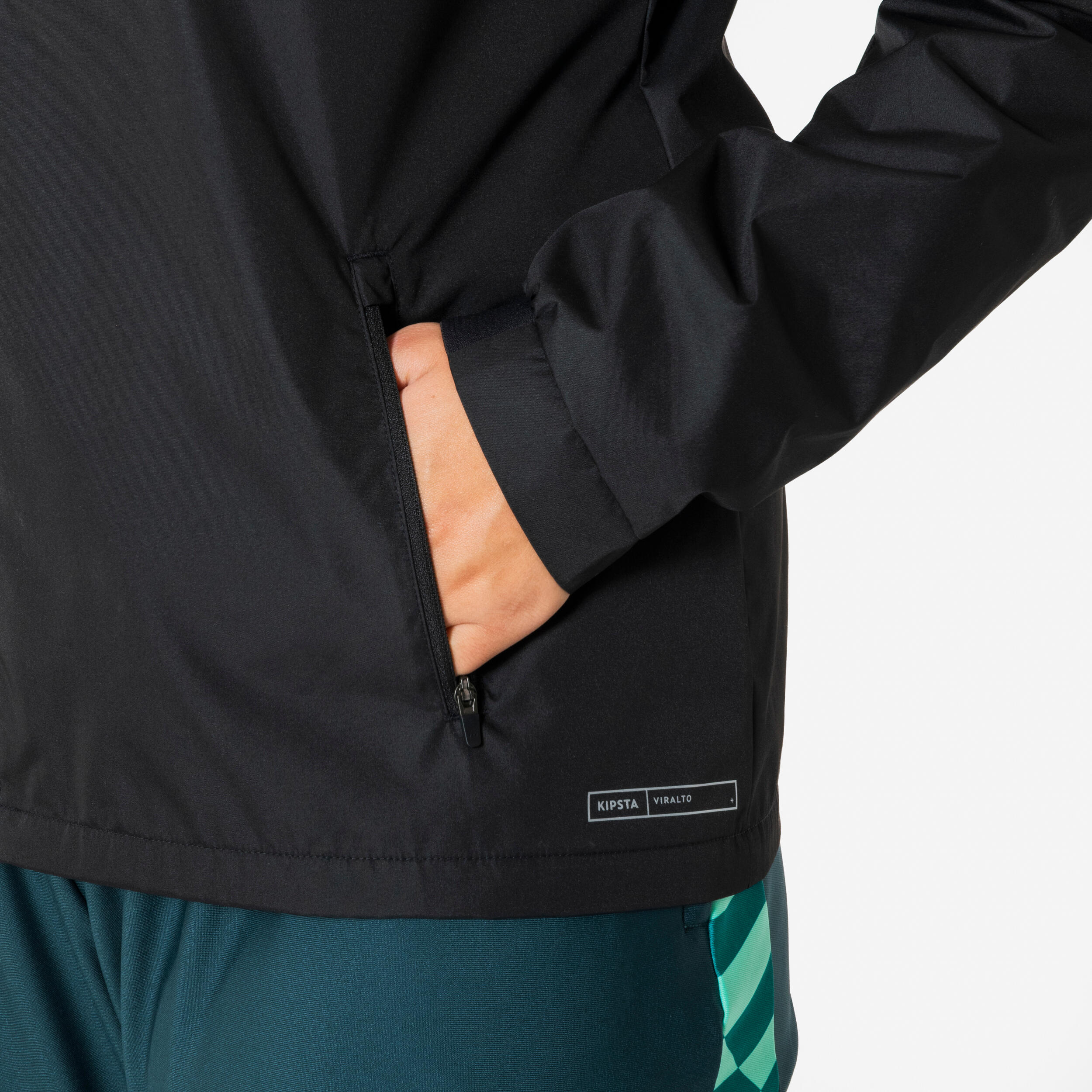 Women's Rainproof Jacket Viralto - Black KIPSTA | Decathlon