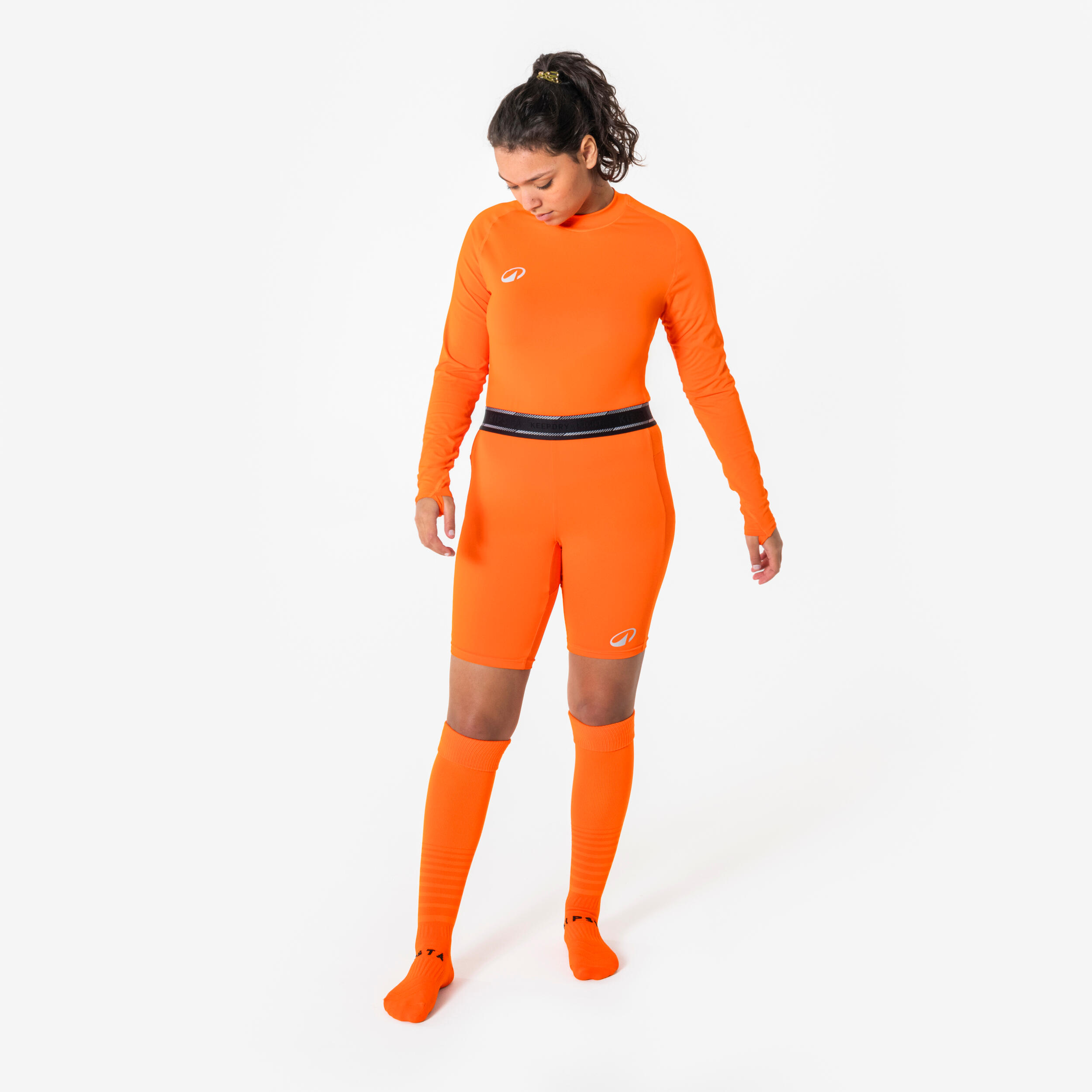 Unisex Football Base Layer Keepdry Light - Orange - Decathlon