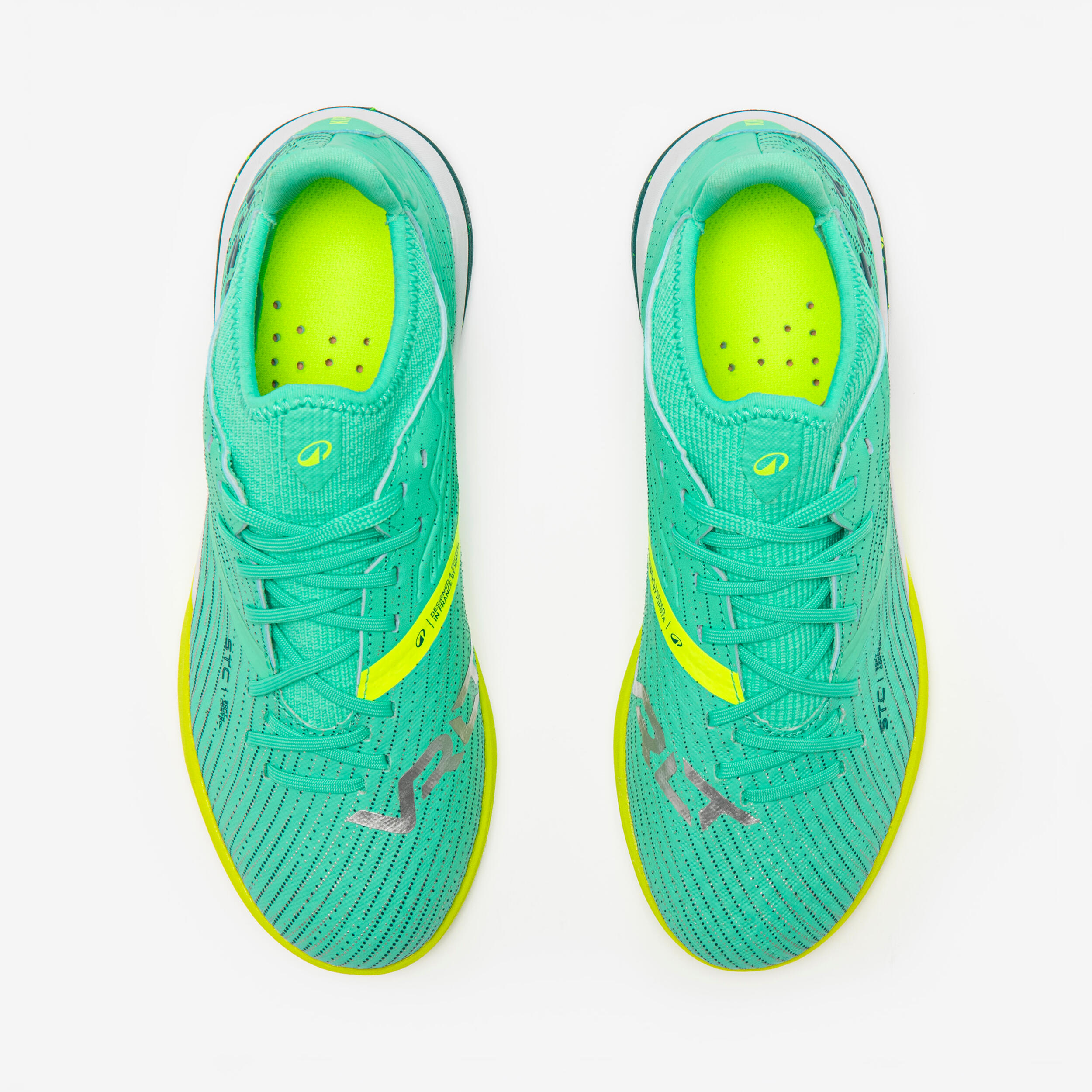 Kids' Lace-Up Football Boots Viralto III Turf - Green | Decathlon