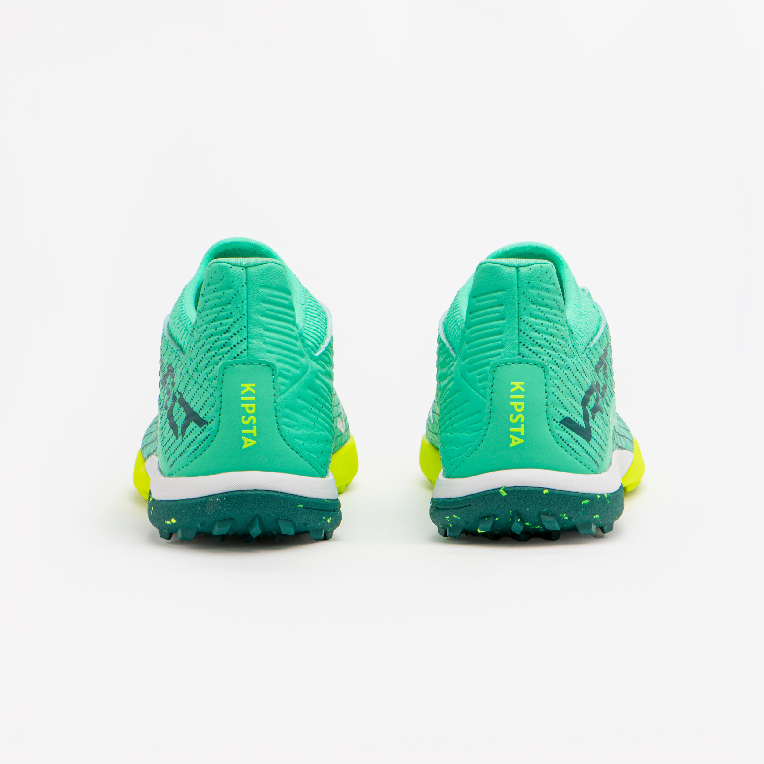 Kids' Lace-Up Football Boots Viralto III Turf - Green - Decathlon