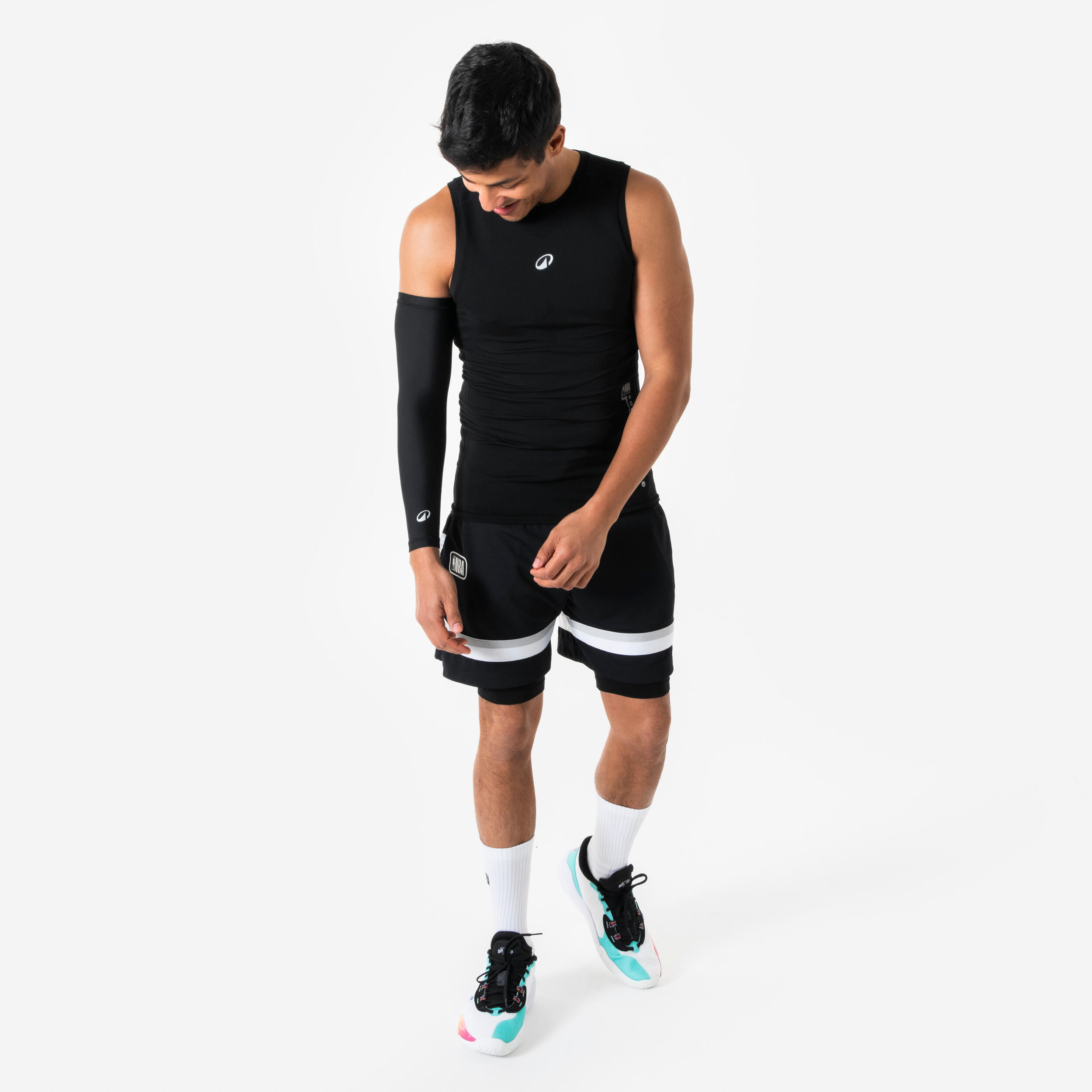 Licra de baloncesto NBA hombre/mujer negro - Decathlon