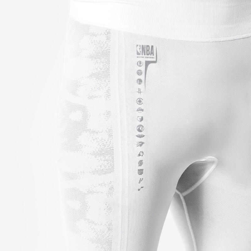 TARMAK - Colanți scurți de baschet NBA Negru Unisex | Decathlon