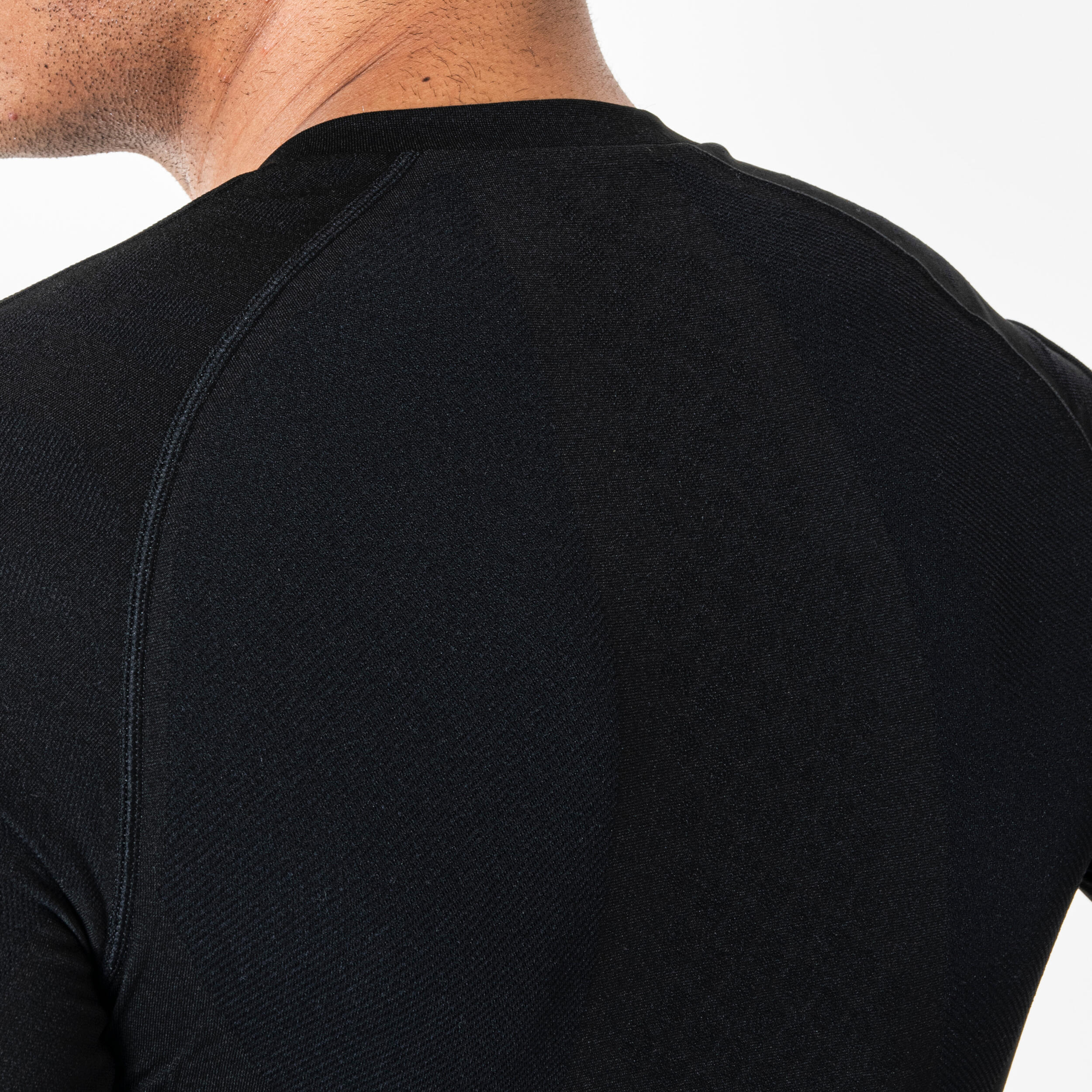 Men's/Women's Long-Sleeved Basketball Base Layer Shirt NBA - Black ...