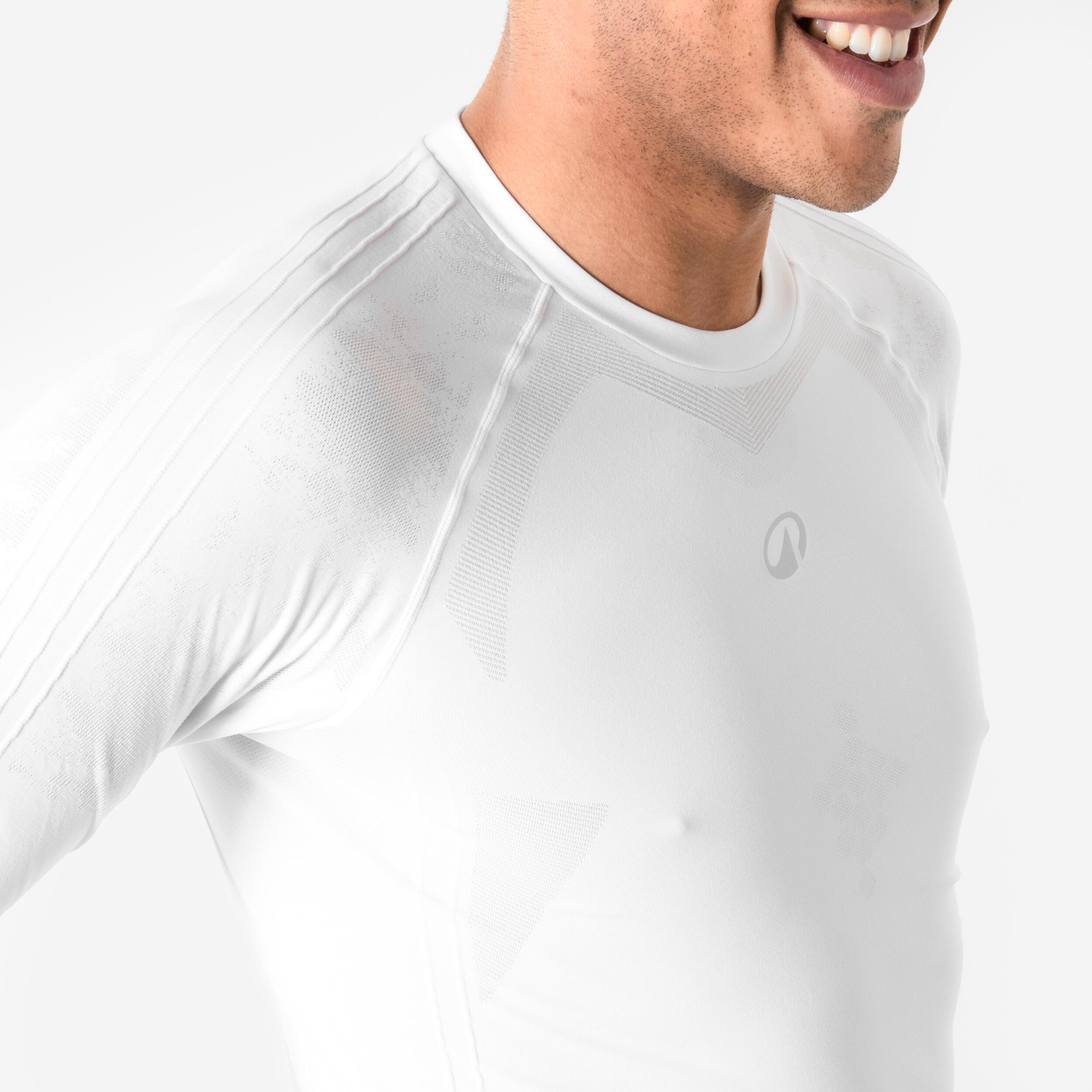 Men's/Women's Long-Sleeved Basketball Base Layer Shirt NBA - White ...