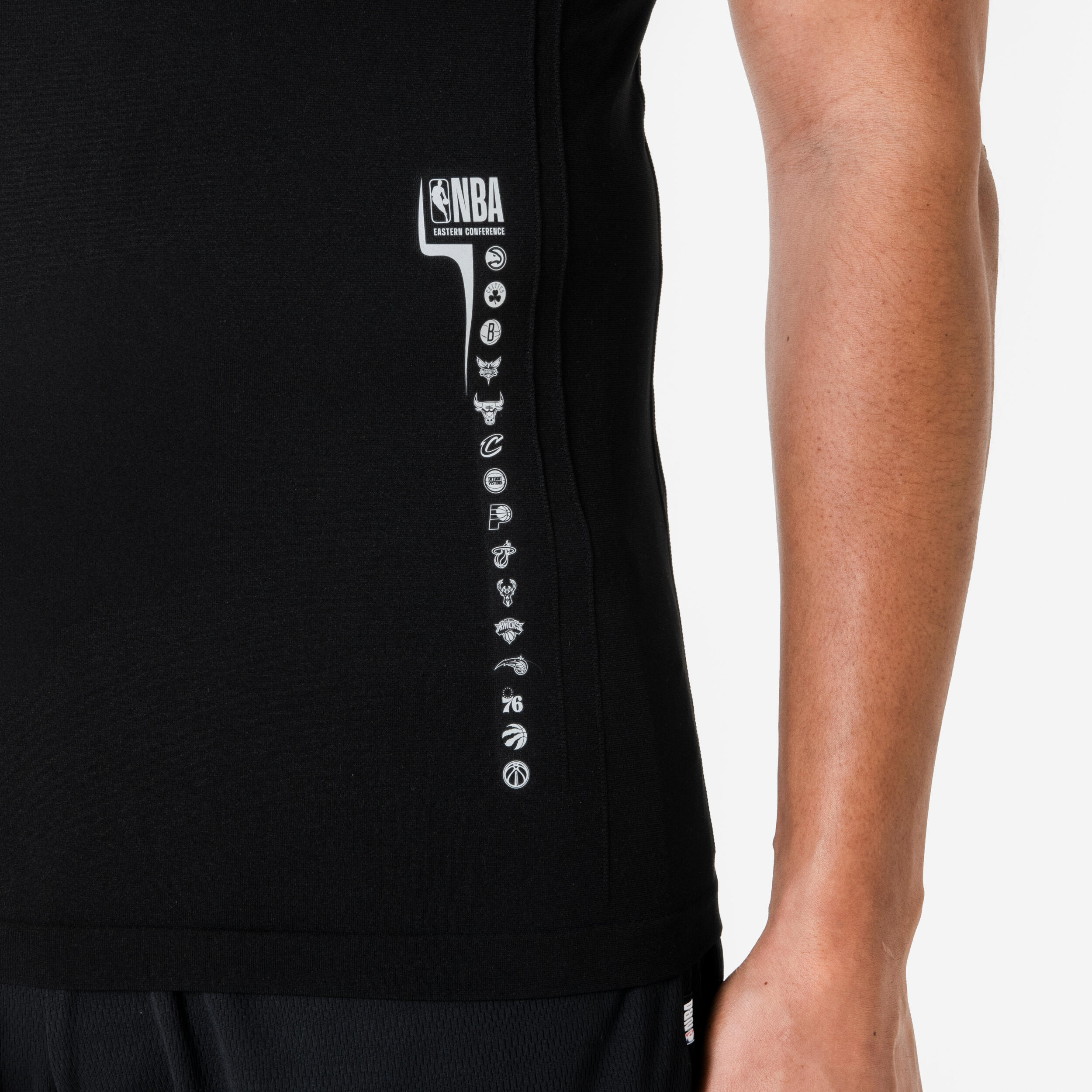 Men's Sleeveless Basketball Shirt Tank 500 NBA - Black TARMAK | Decathlon