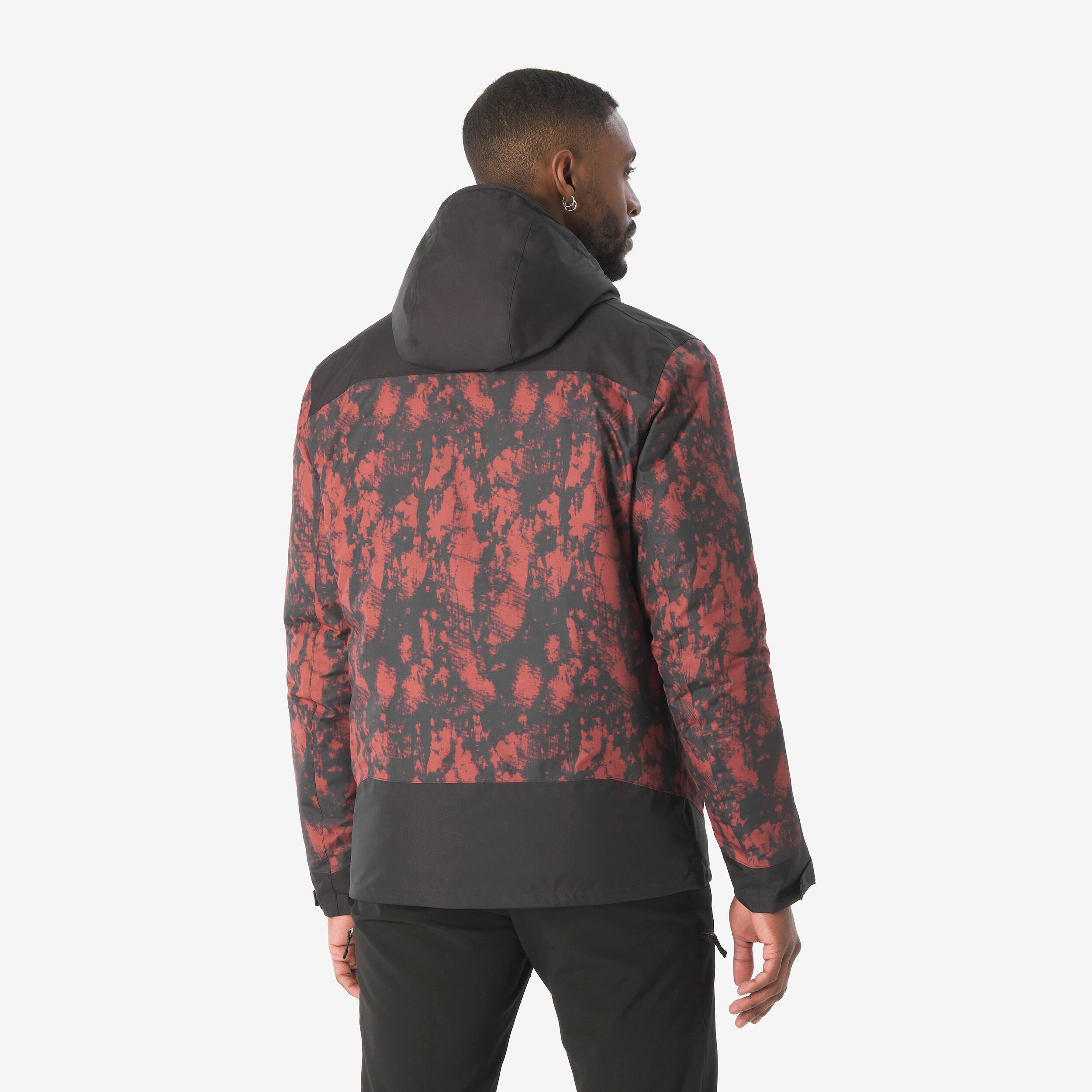 МЪЖКО НЕПРОМОКАЕМО ЯКЕ ЗА ПРЕХОДИ NH500, -10°C, ЧЕРНО - DECATHLON