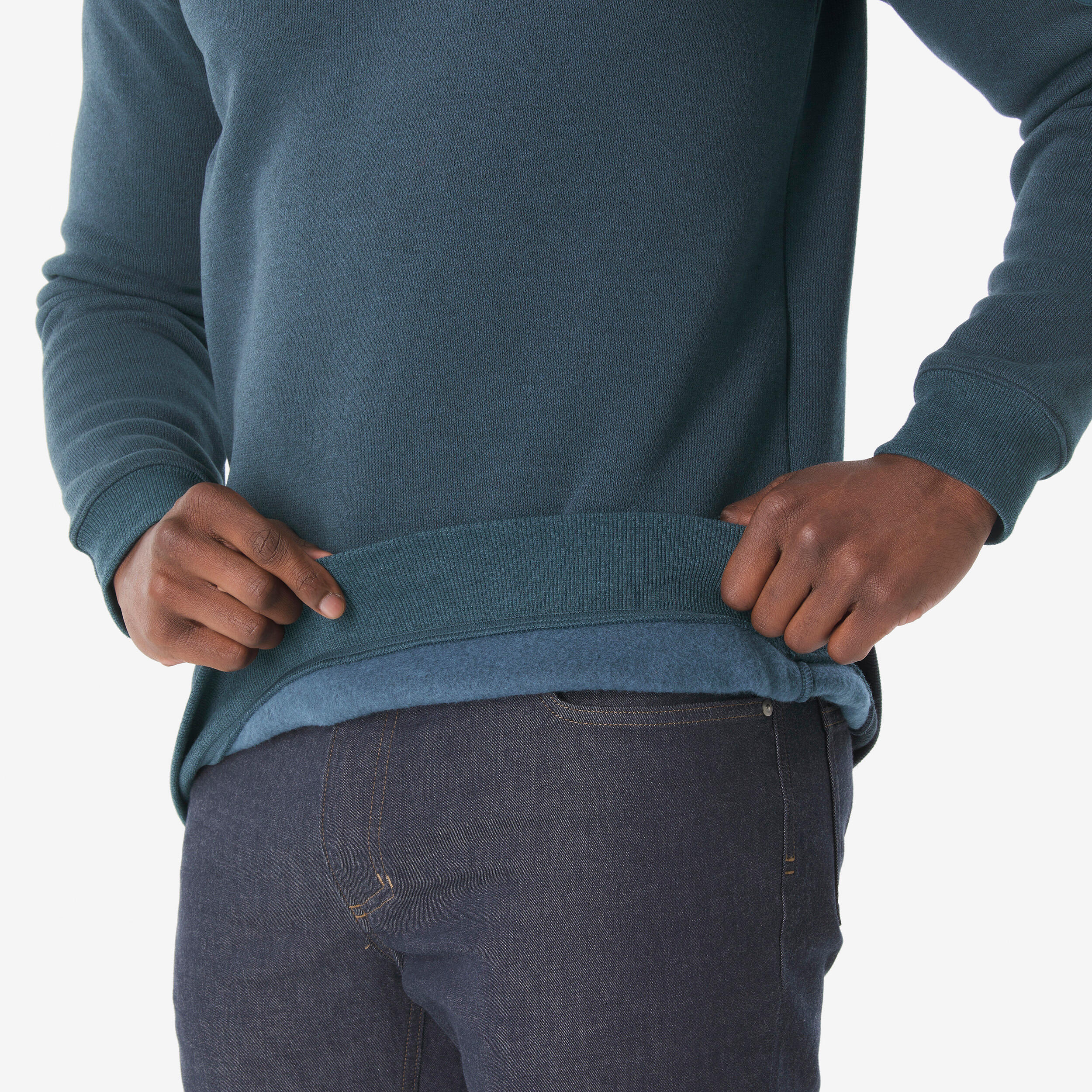 Pullover Herren Wandern - NH100 blau QUECHUA | Decathlon