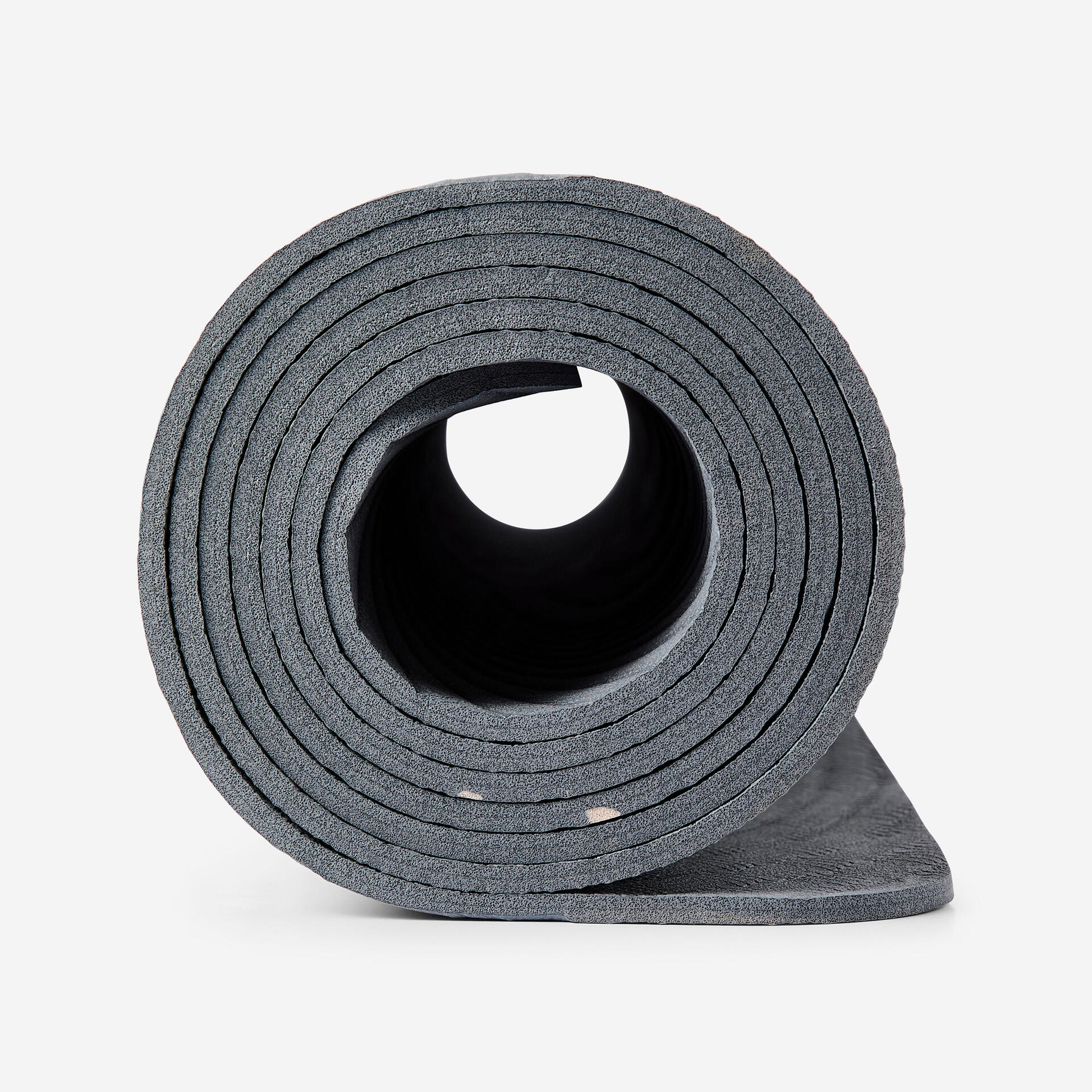 Light Yoga Mat XL 200 x 75 cm x 5 mm - Grey