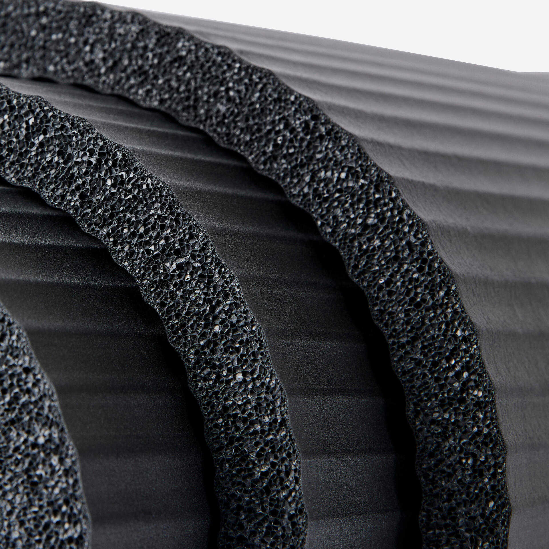 20 mm Thick, Ultra Comfortable and Wide Pilates Mat - Black