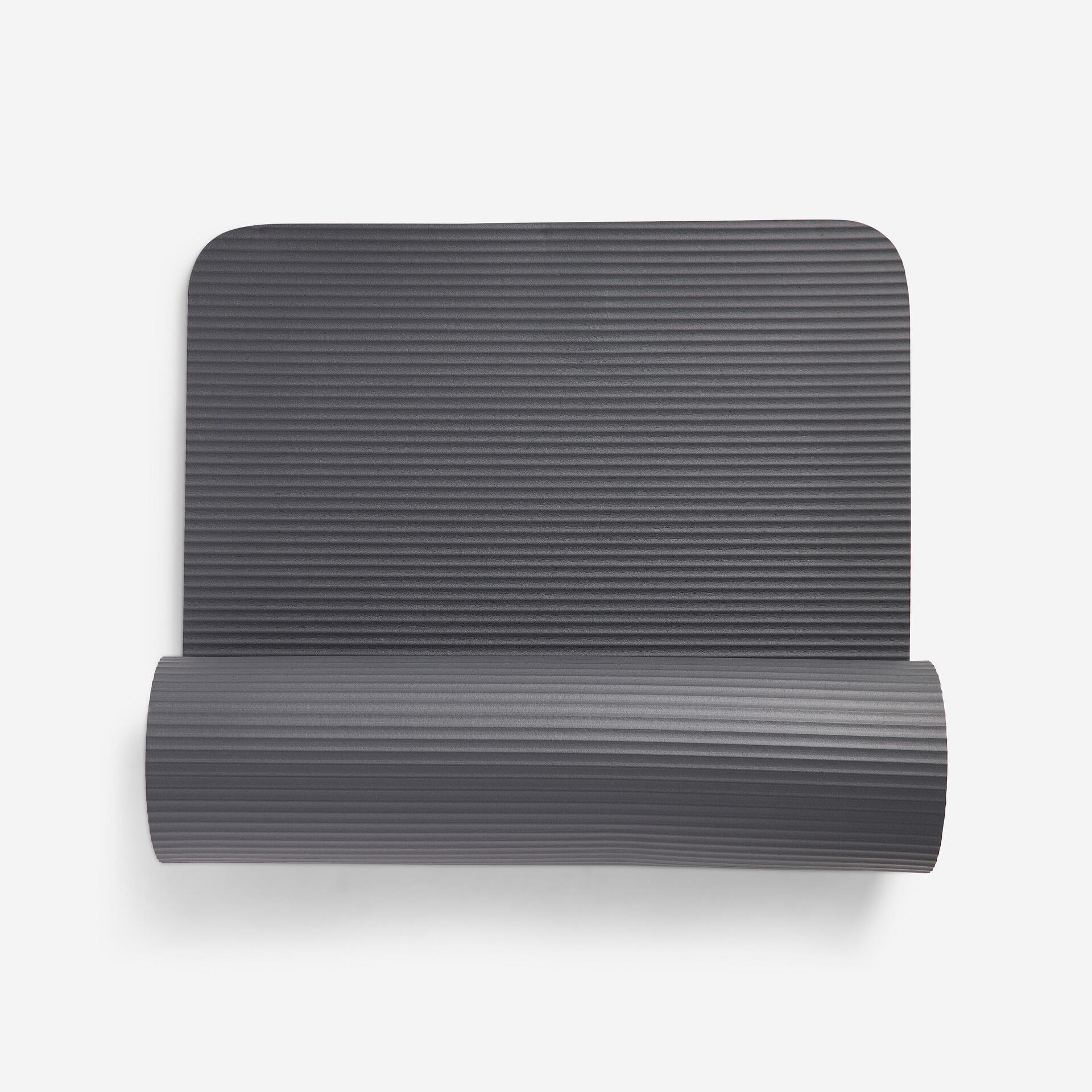 20 mm Thick, Ultra Comfortable and Wide Pilates Mat - Black