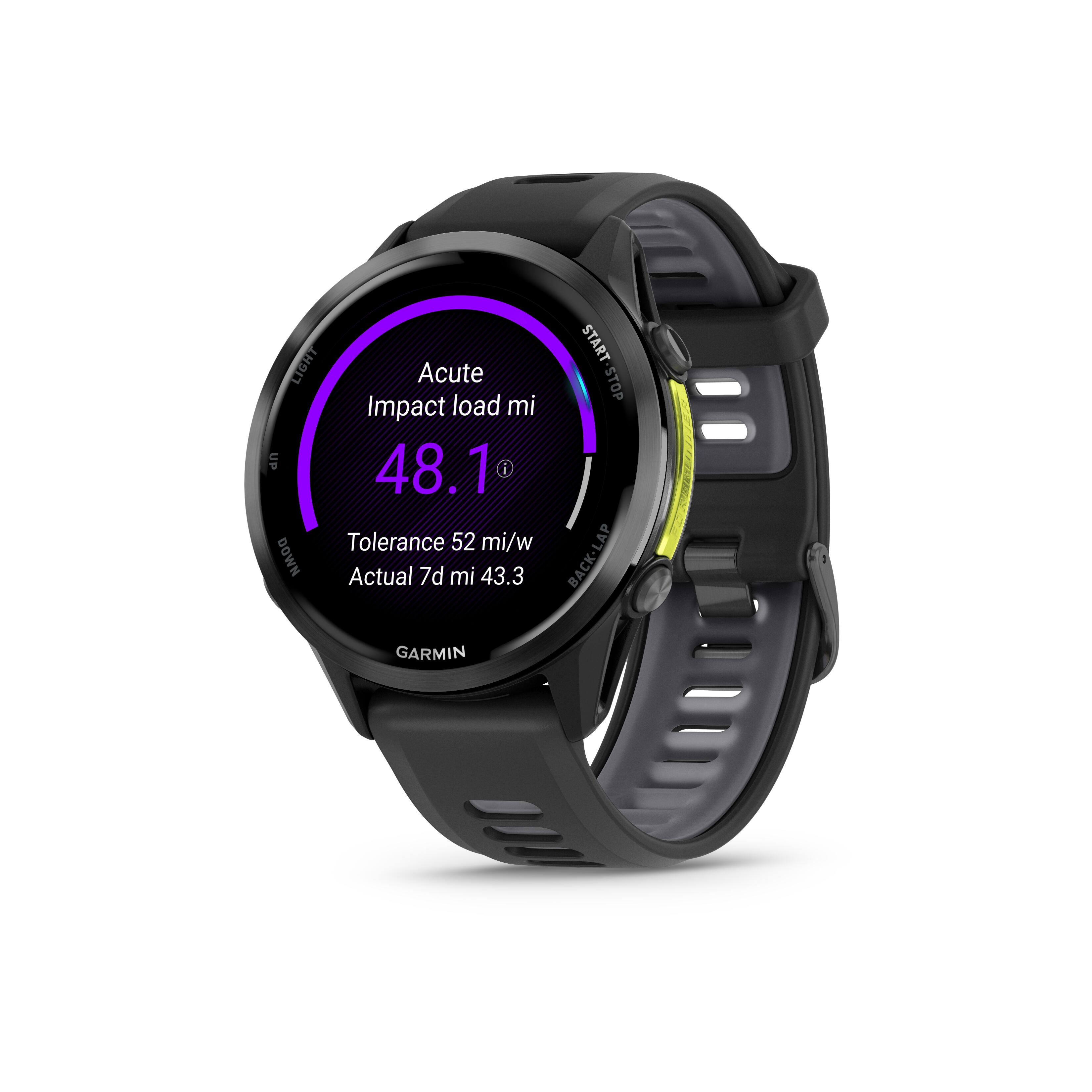 GARMIN Forerunner 970 GPS hodinky na beh a triatlon čierne - Decathlon