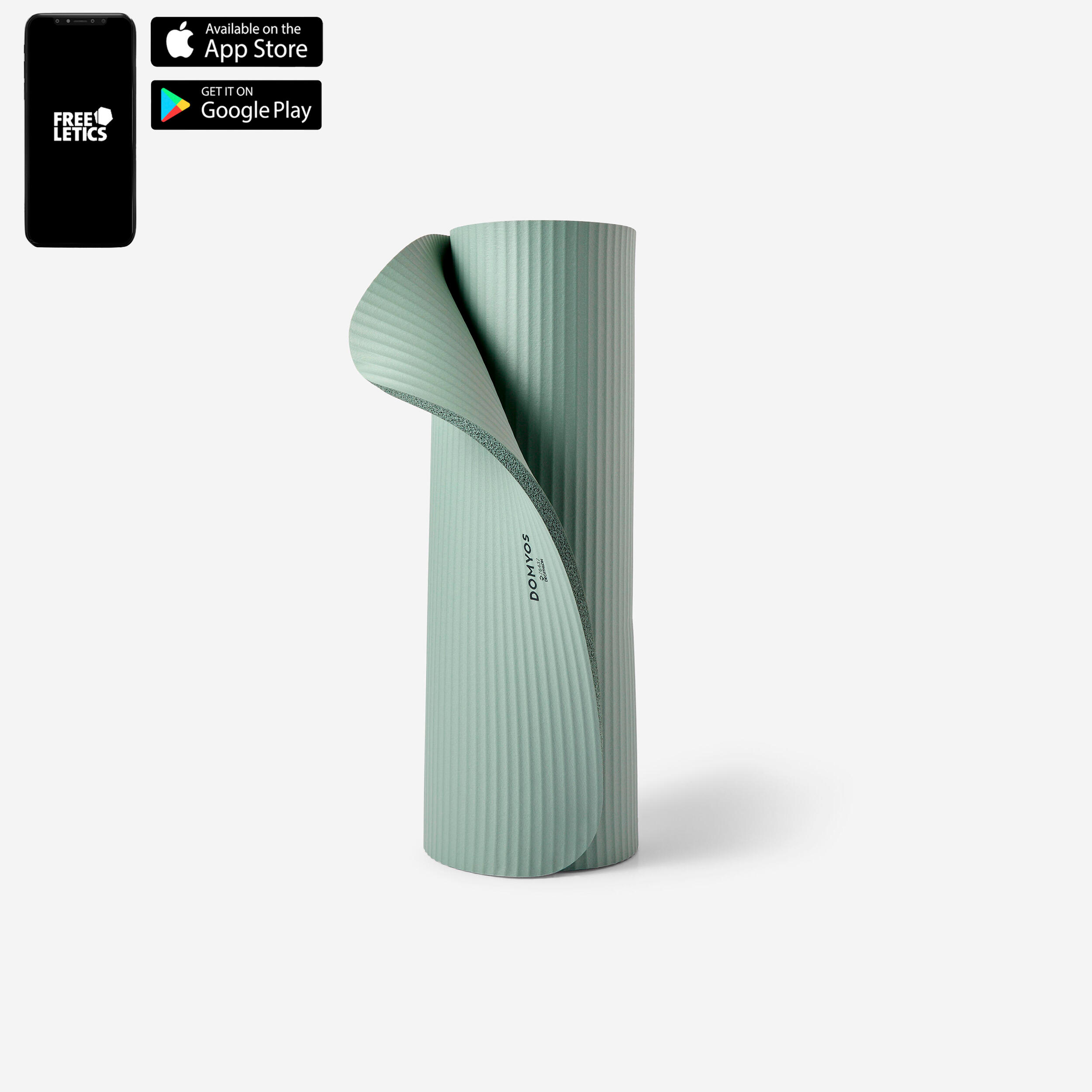 Exercise Mat - 500 - Verdigris - Domyos - Decathlon