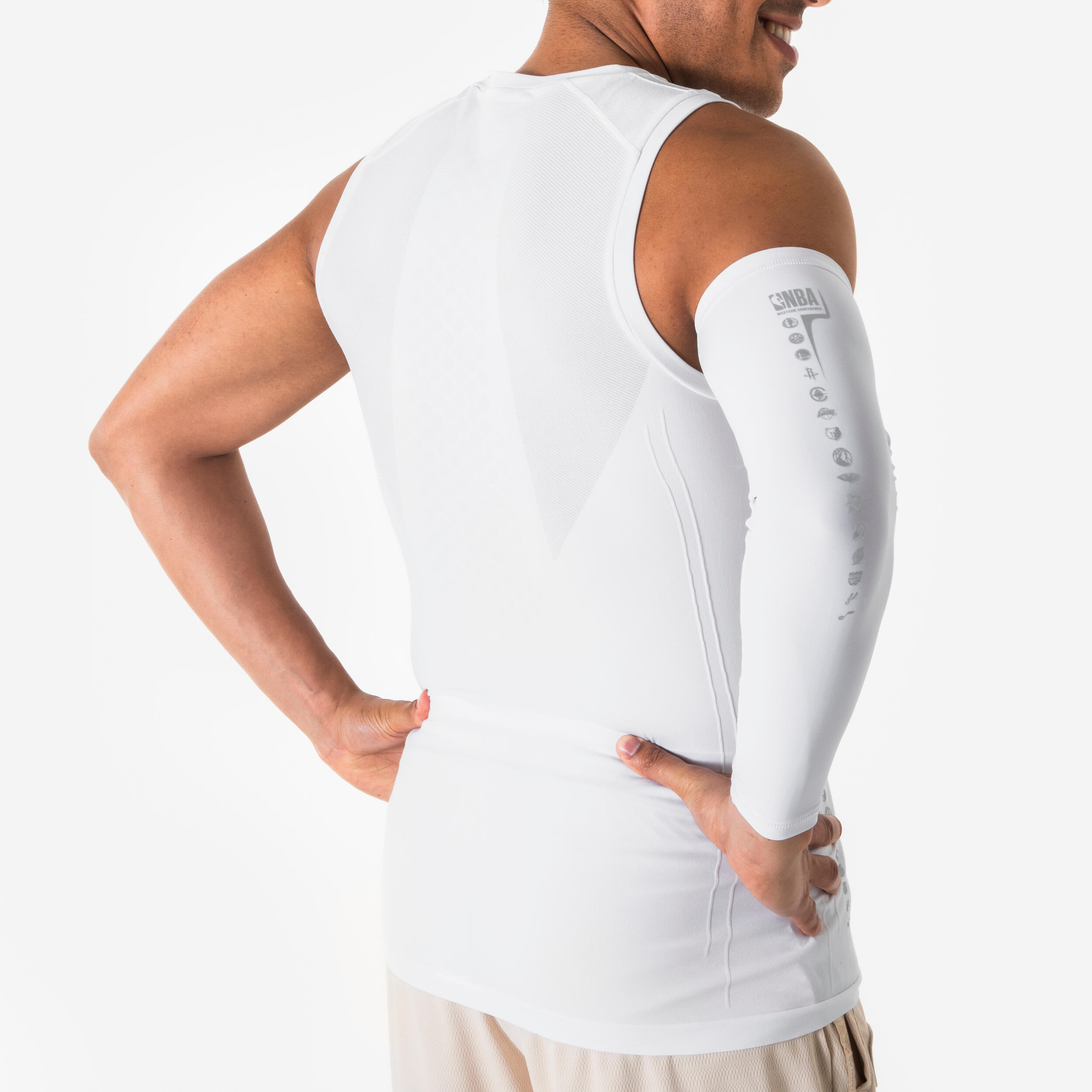 NBA adult basketball sleeve black TARMAK | Decathlon