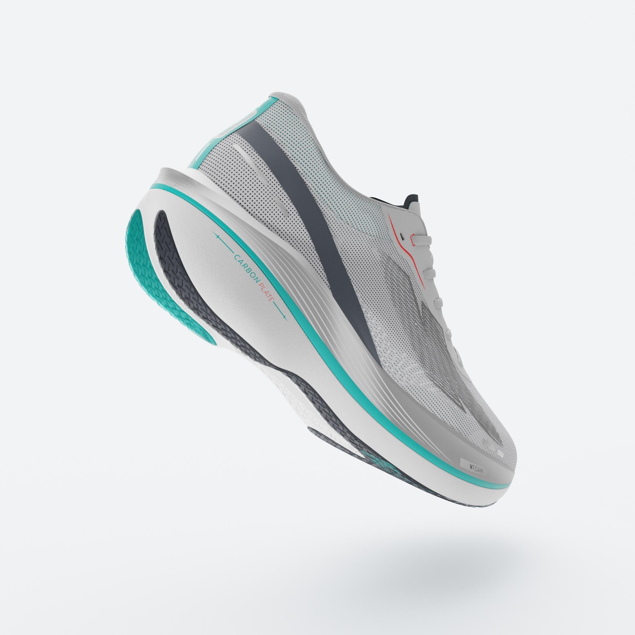 Kiprun KD900X.2 Men's Running Shoes with Carbon Plate - Grey KIPRUN ...