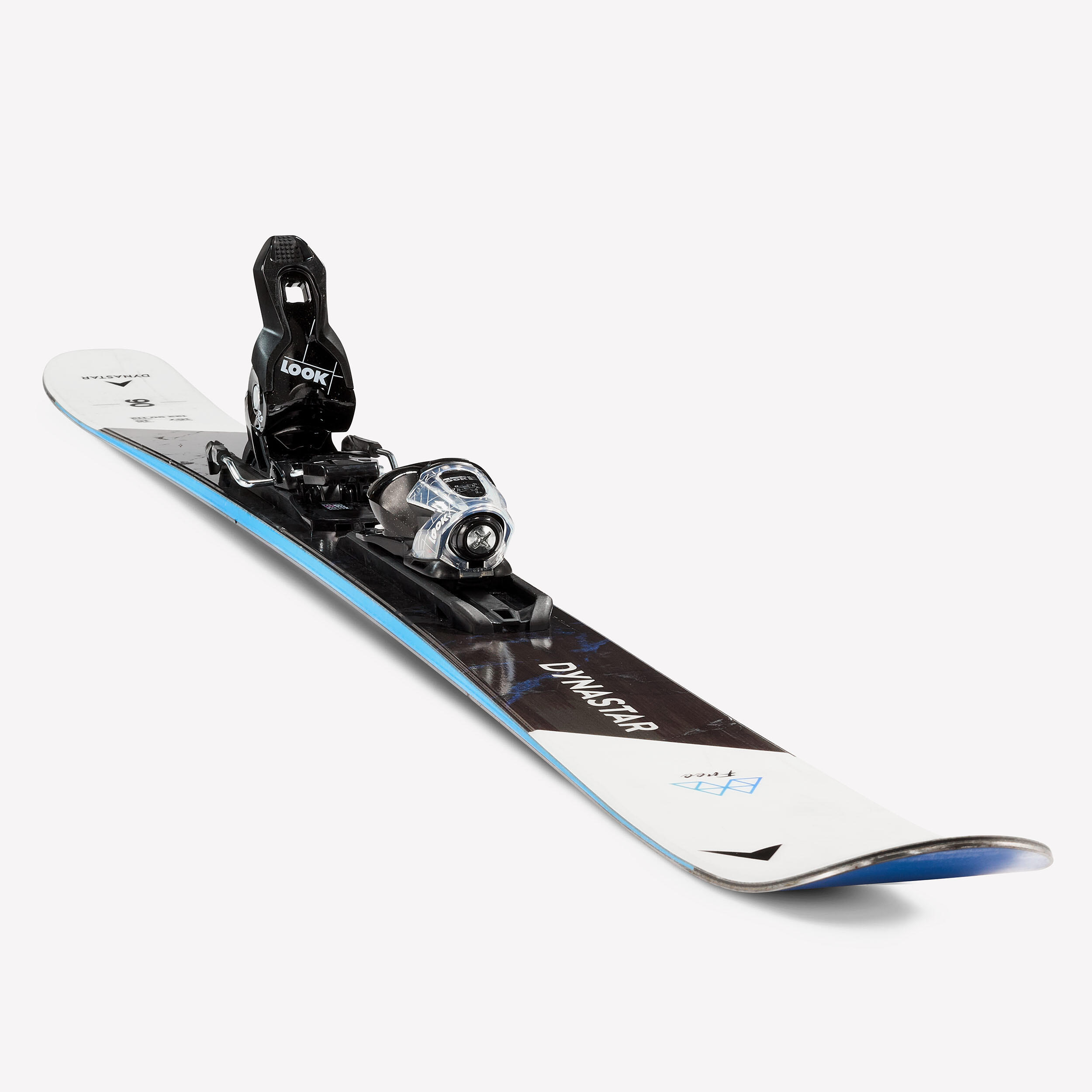 Adults’ Freeride Ski with bindings (XPress 10), Dynastar M-Free 90 ...