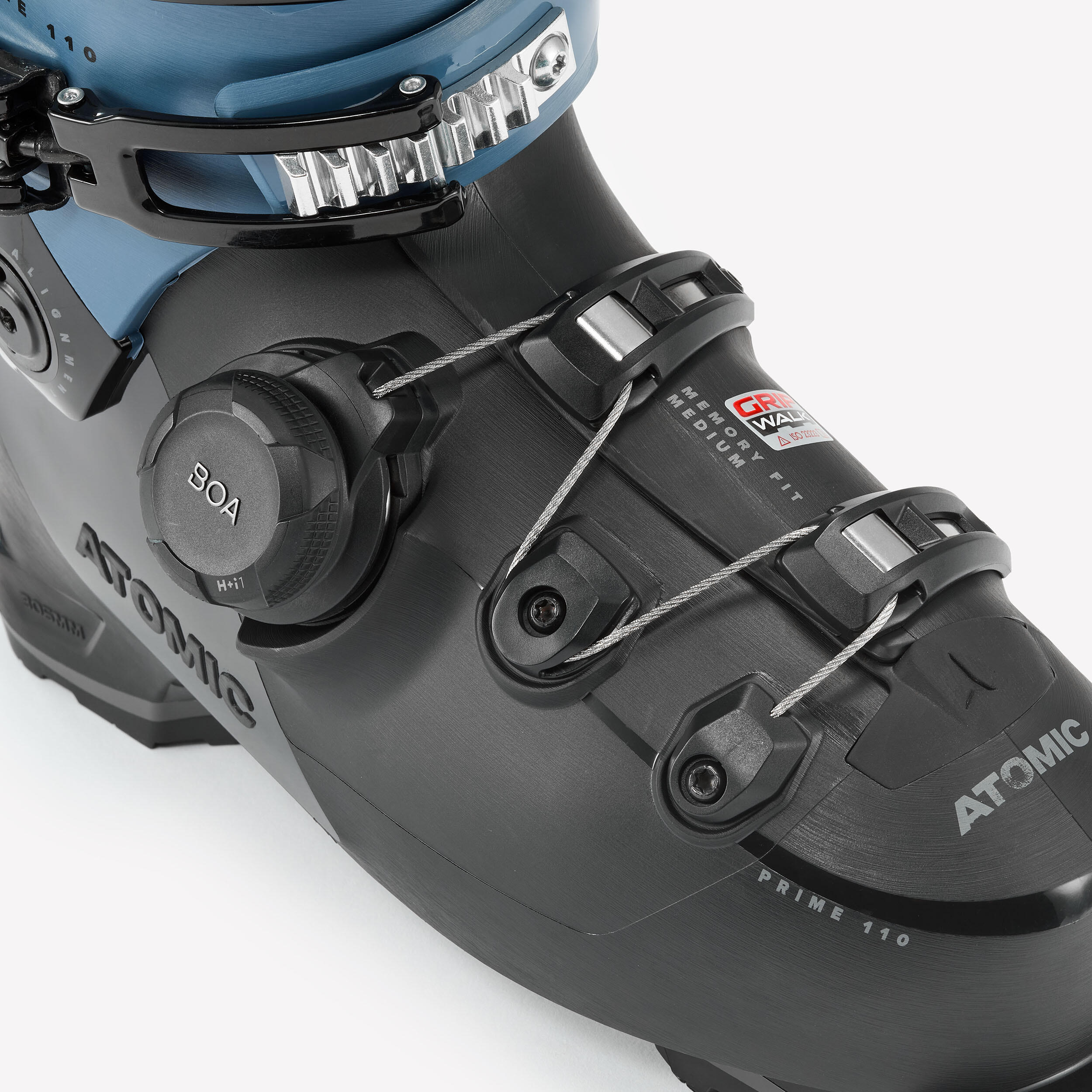 МЪЖКИ СКИ ОБУВКИ ATOMIC HAWX PRIME 110 BOA MV, СИВИ - DECATHLON