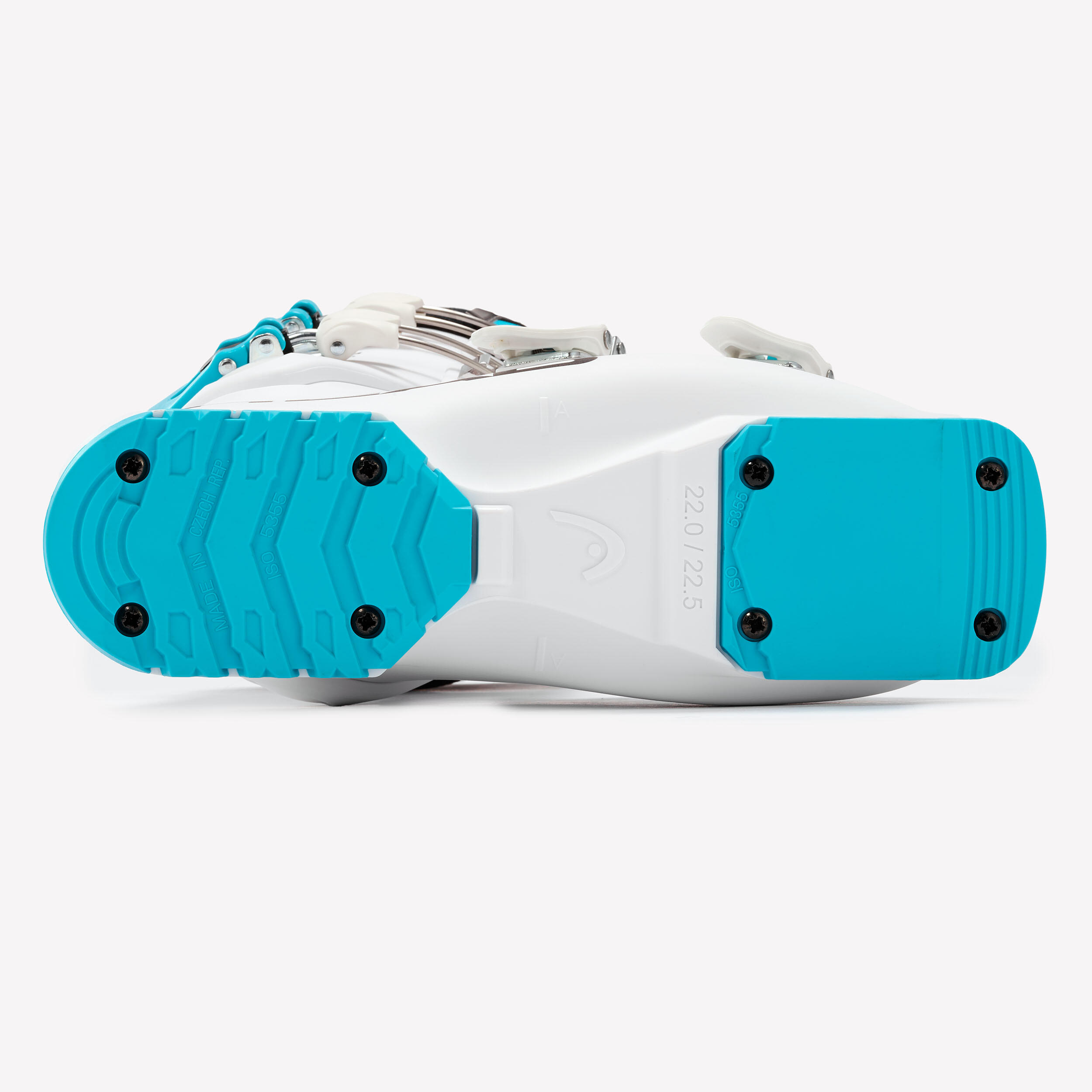 Junior ski boots, Head Raptor JR 60 - White and Blue | Decathlon