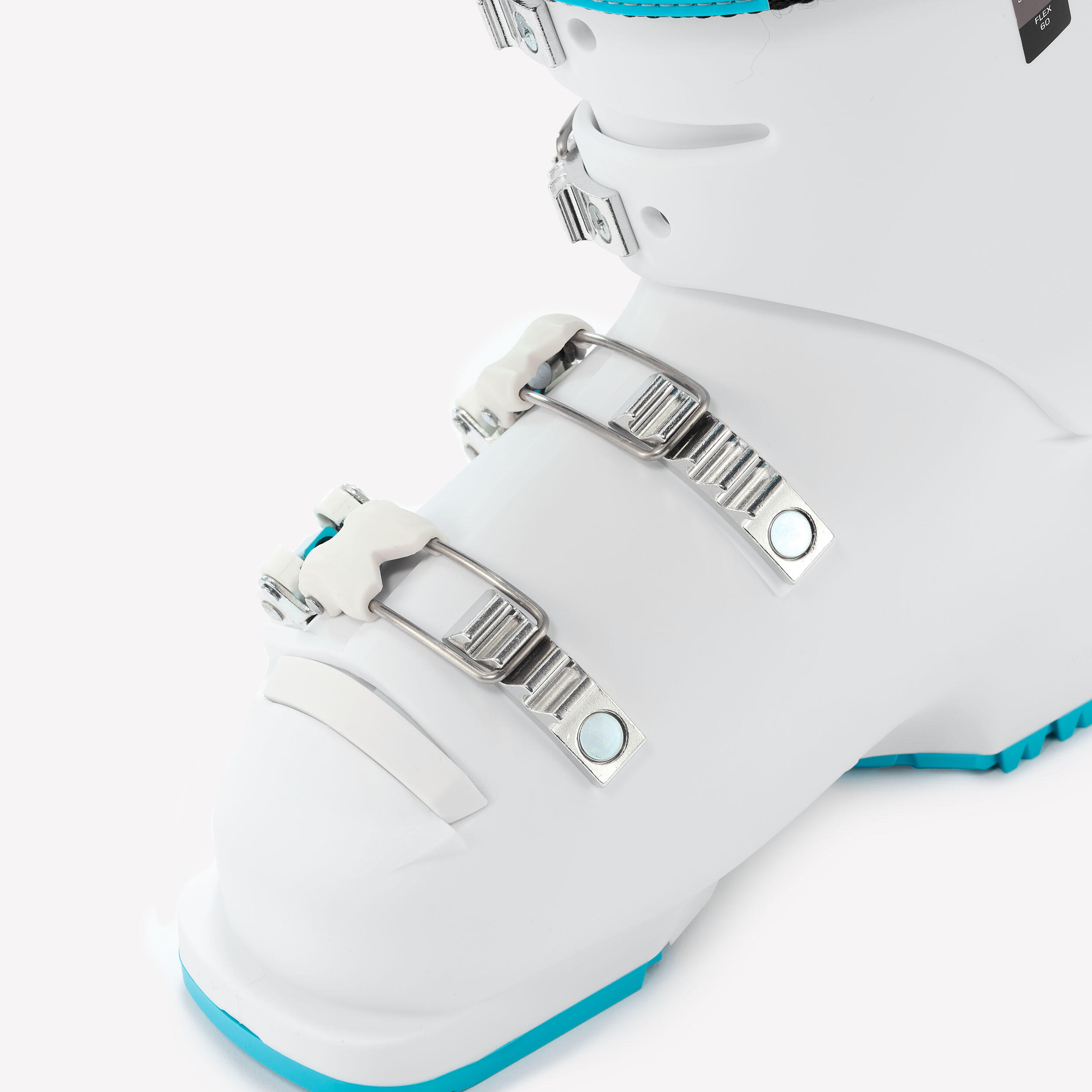 Botas de ski júnior, Head Raptor JR 60 branco e azul | Decathlon