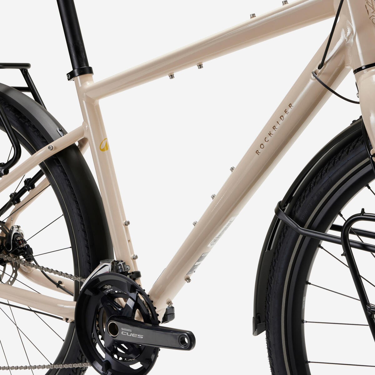 Travel bike, ADVT 900 - Beige - Decathlon
