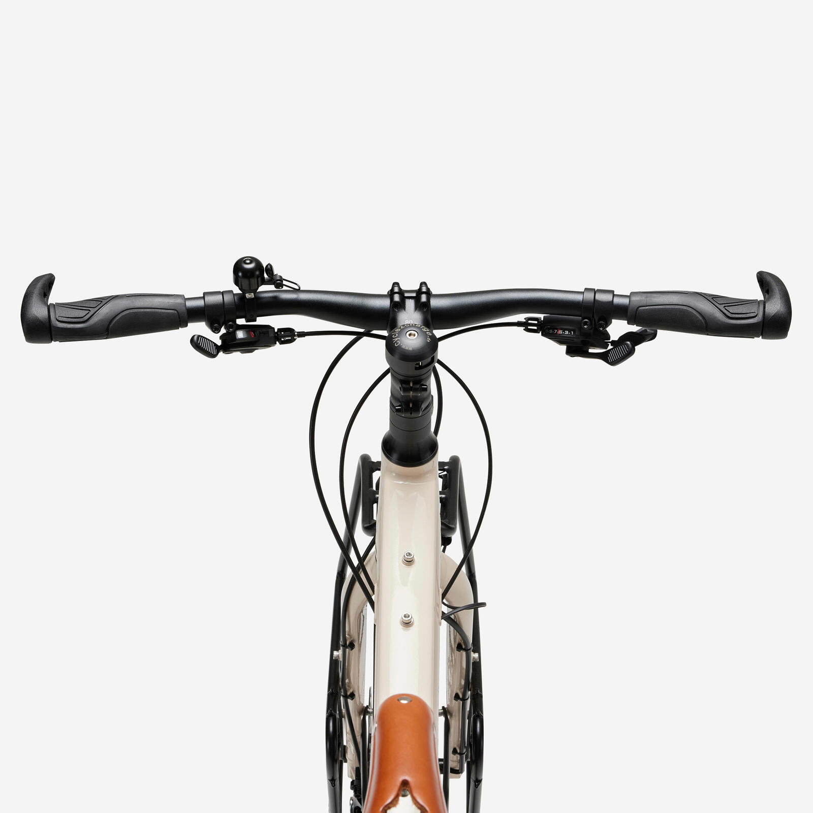 Travel bike, ADVT 900 - Beige - Decathlon
