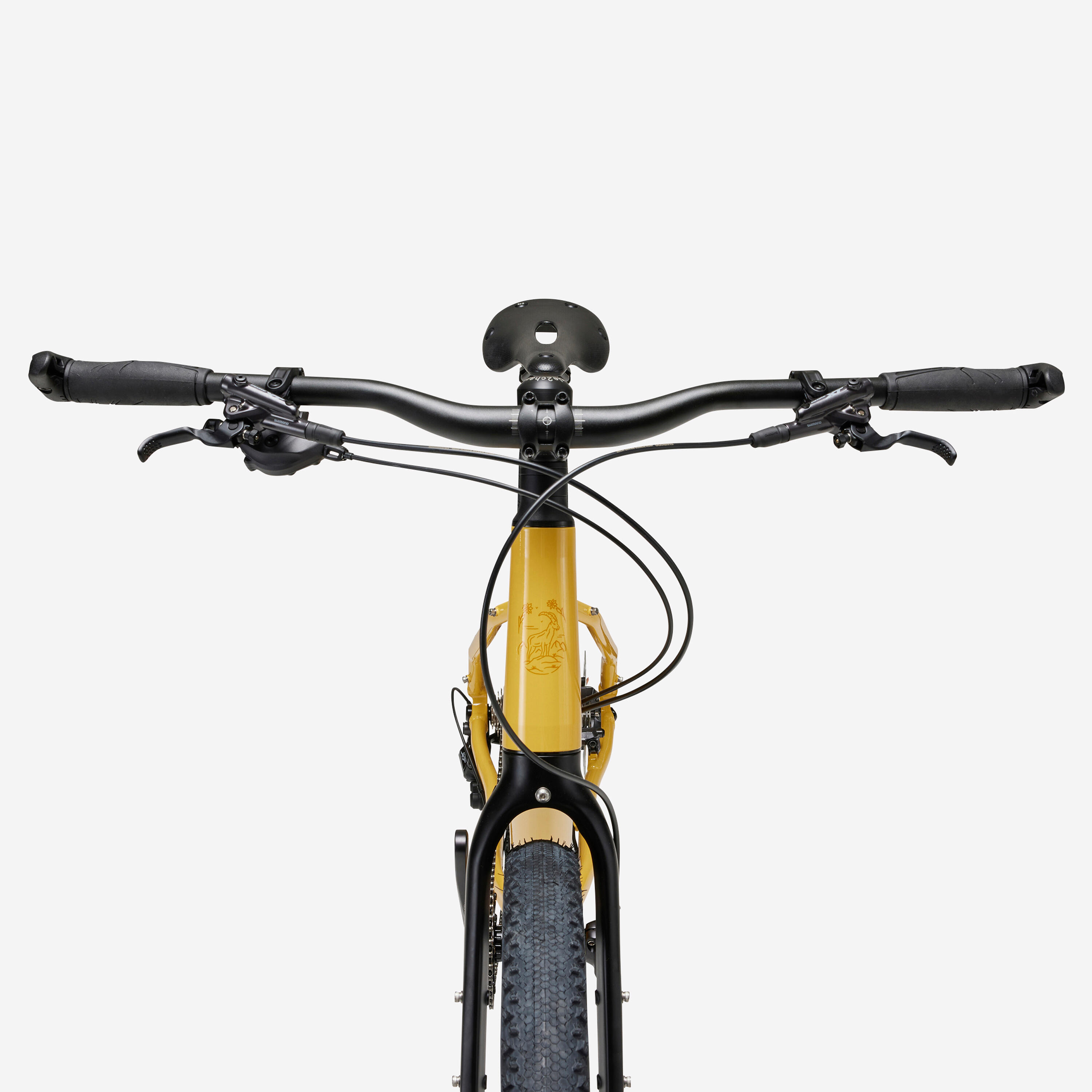 Offroad bikepacking travel bike, ADVT 920 - Yellow ROCKRIDER | Decathlon
