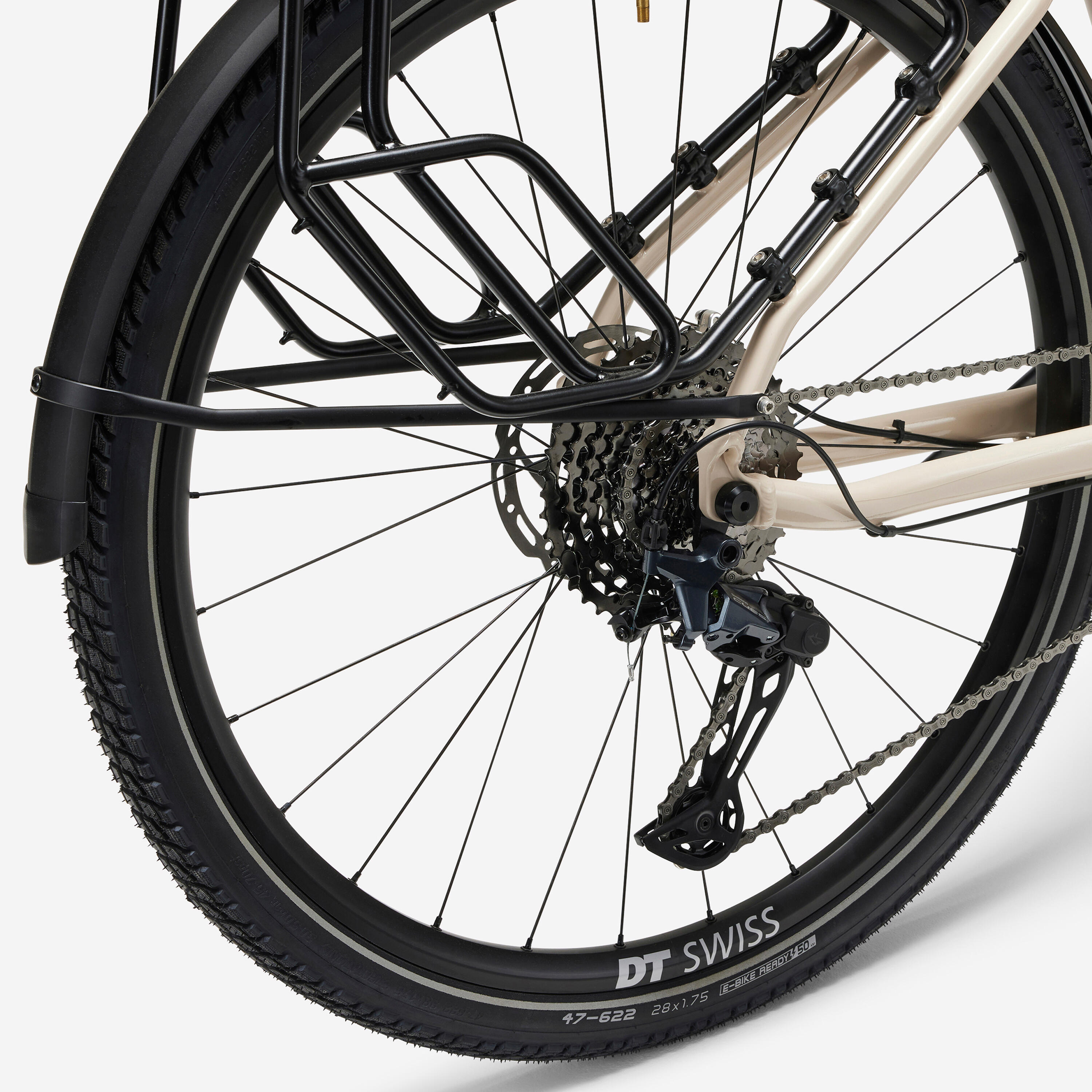 Travel bike, ADVT 900 - Beige | Decathlon