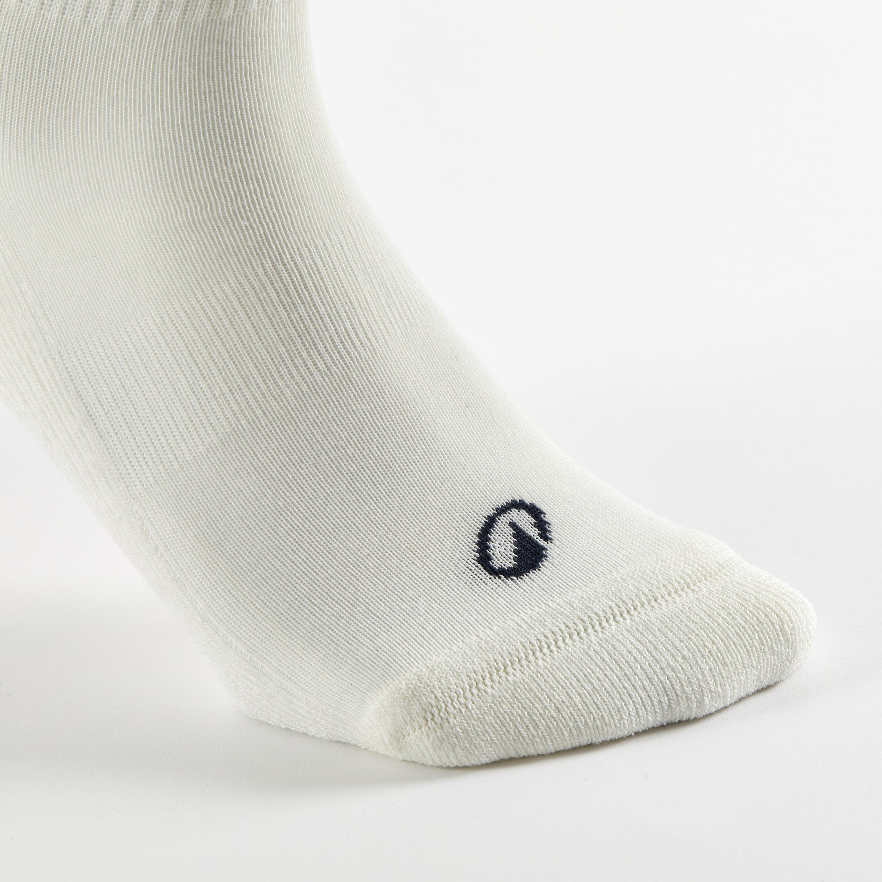 Tennissocken High 4er Pack - RS300 khaki/blau - Decathlon