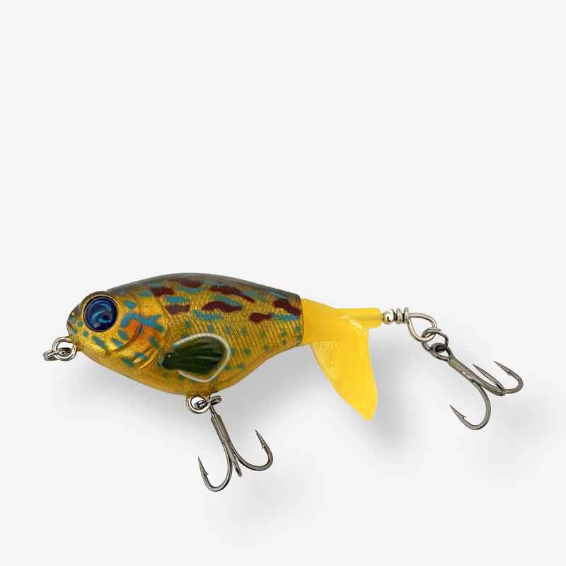 Surface lure for predator fishing WHOPPER PLOPPER 6 cm Calicoba - Decathlon