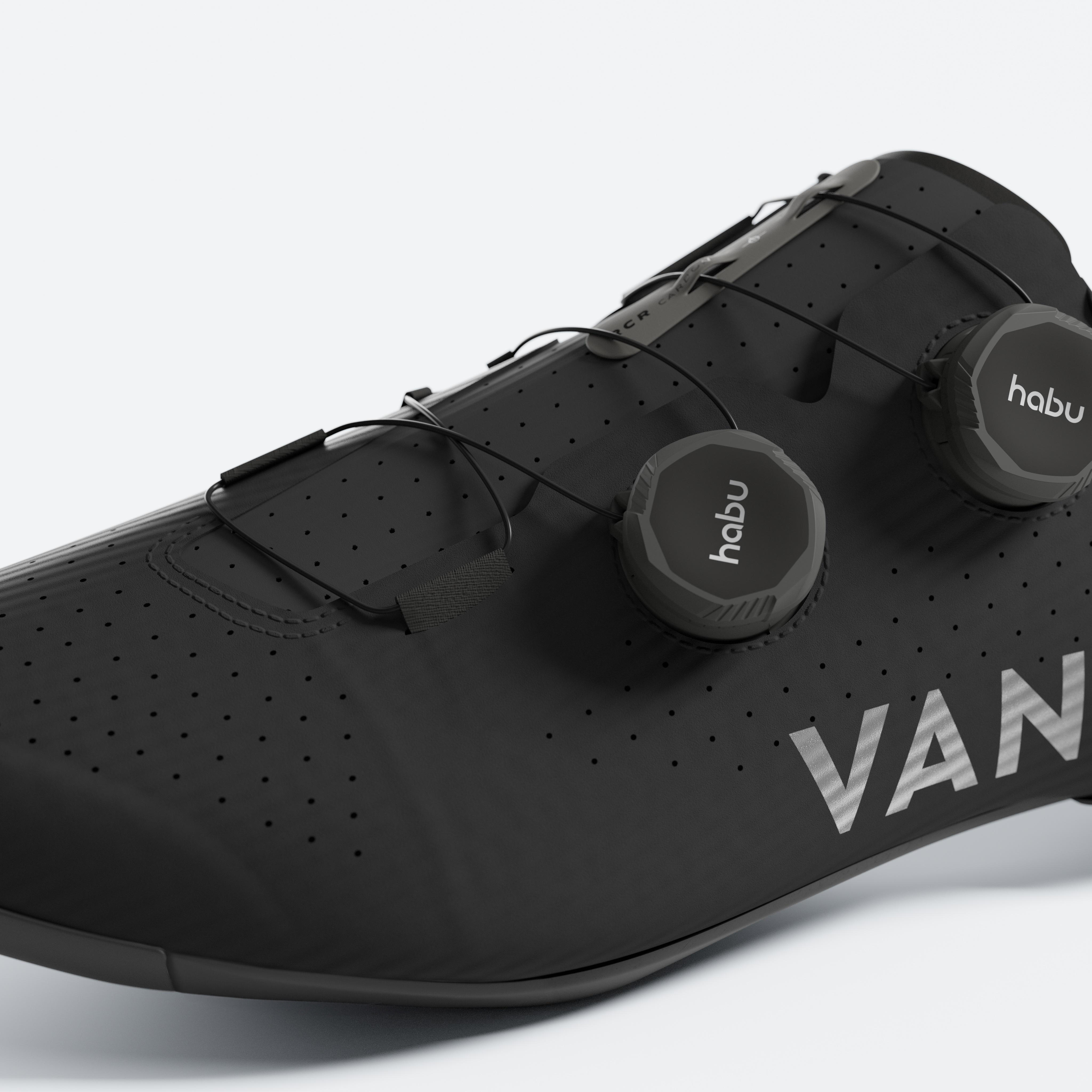 Cipele za cestovni bicikl RCR-R crne - Decathlon