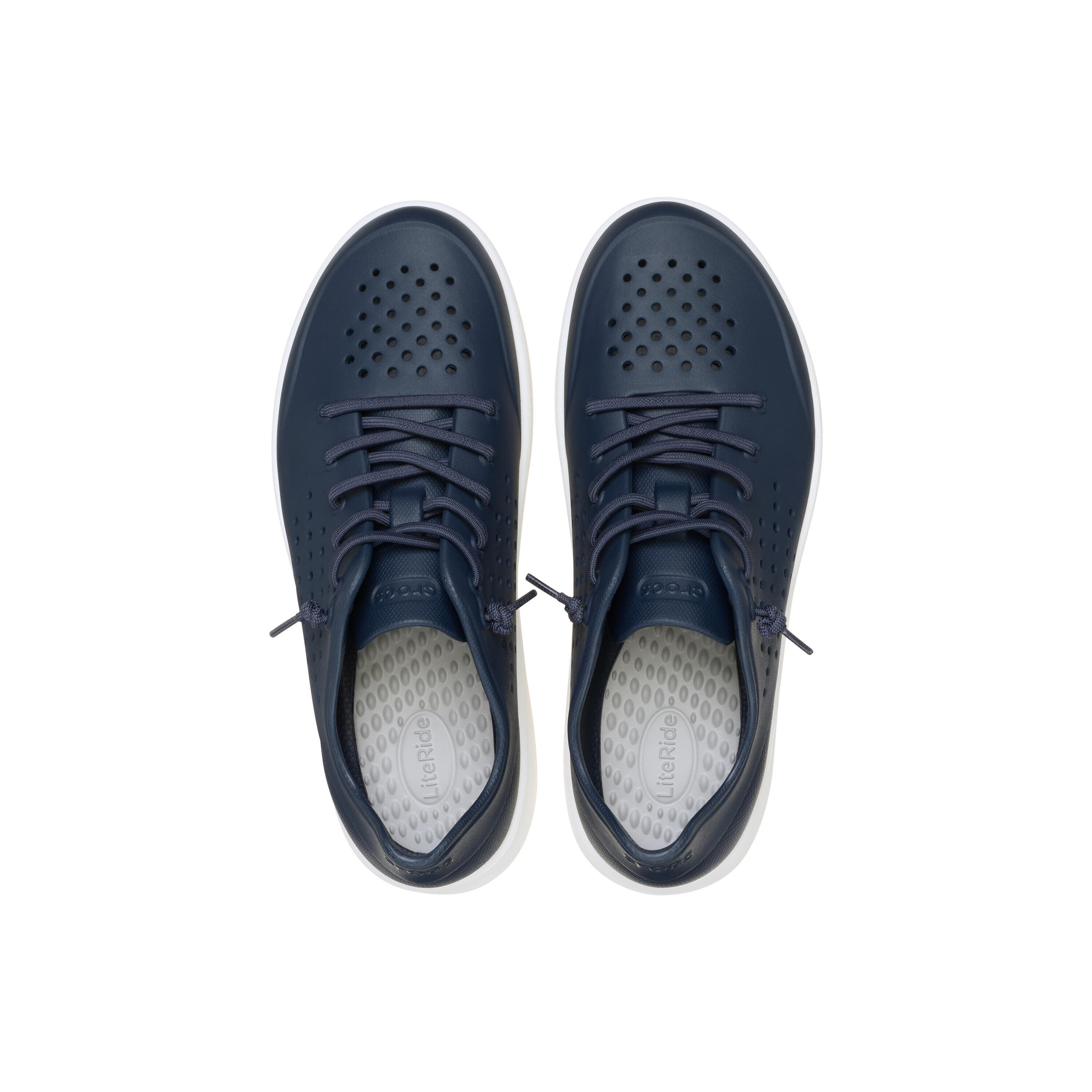 Crocs InMotion Pacer Adultos Azul Marino/Blanco Calzado Seco CROCS ...