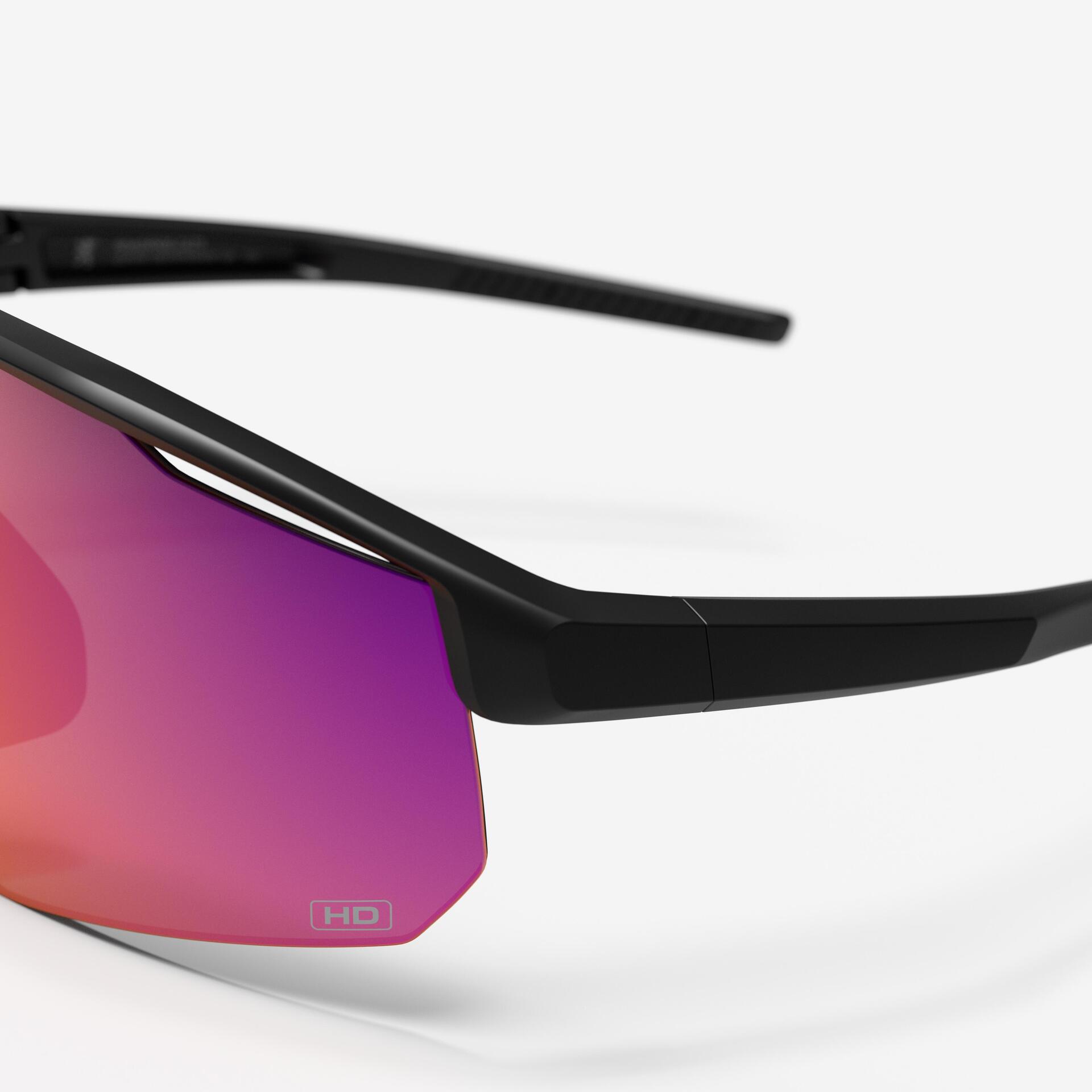 Van Rysel Cat 3 Sunglasses Perf 500 Light HD - Black