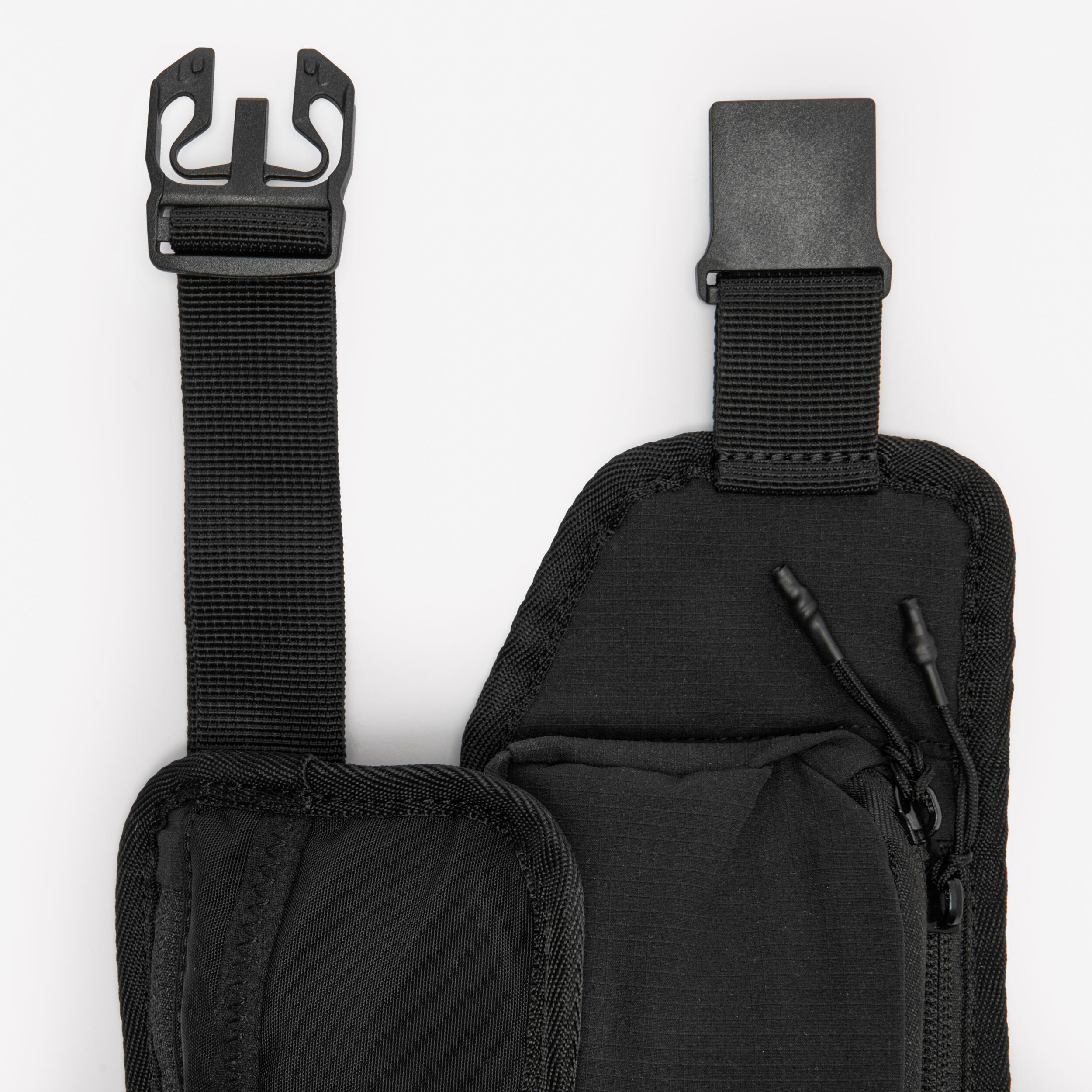 Cinturón de running adulto - kiprun- modulable negro 7 bolsillos KIPRUN ...