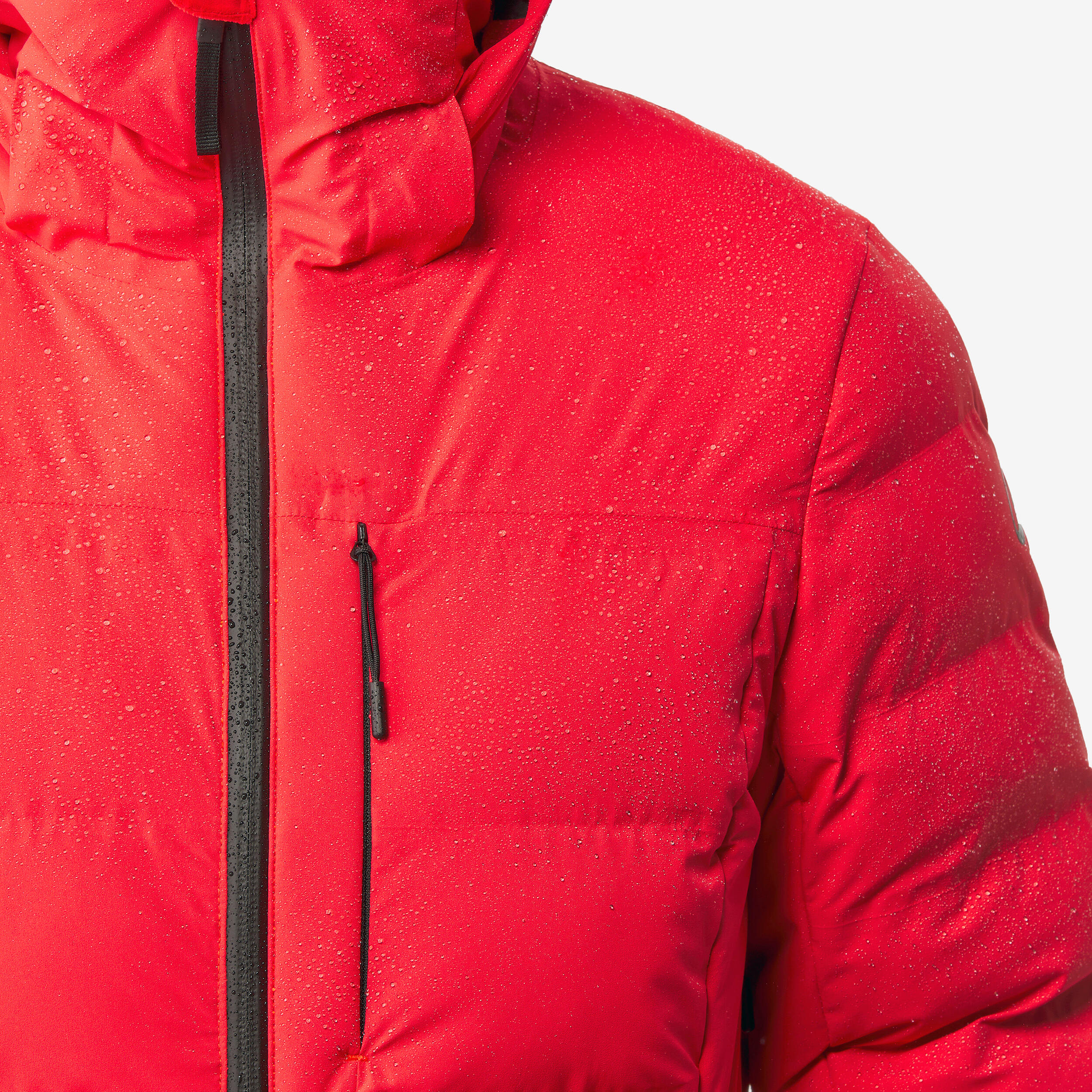 Skijacke Snowboardjacke Damen wattiert sehr warm wasserdicht - 500 rot ...