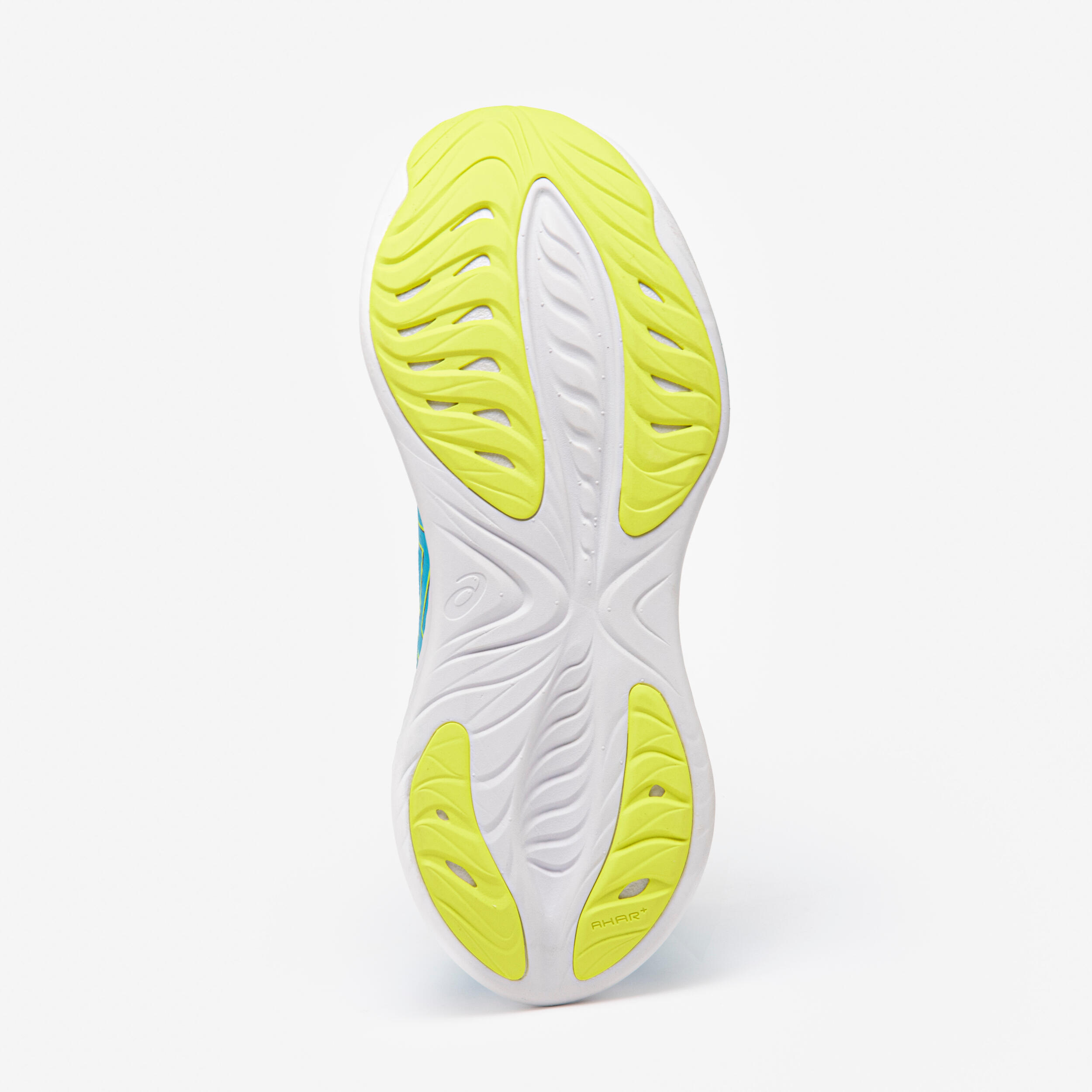 Men's running shoes, Asics Gel-Stratus Knit 4 - Turquoise/White/Yellow ...